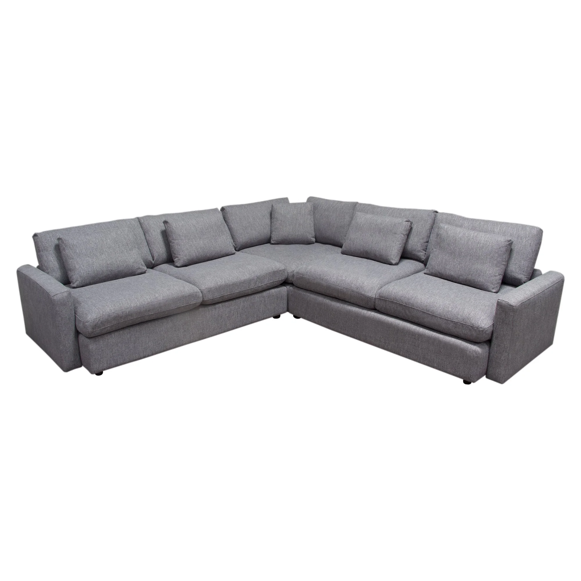Diamond Sofa Furniture Arcadia ARCADIAGR3PC Contemporary 3 Piece Sectional | Del Sol Furniture ...