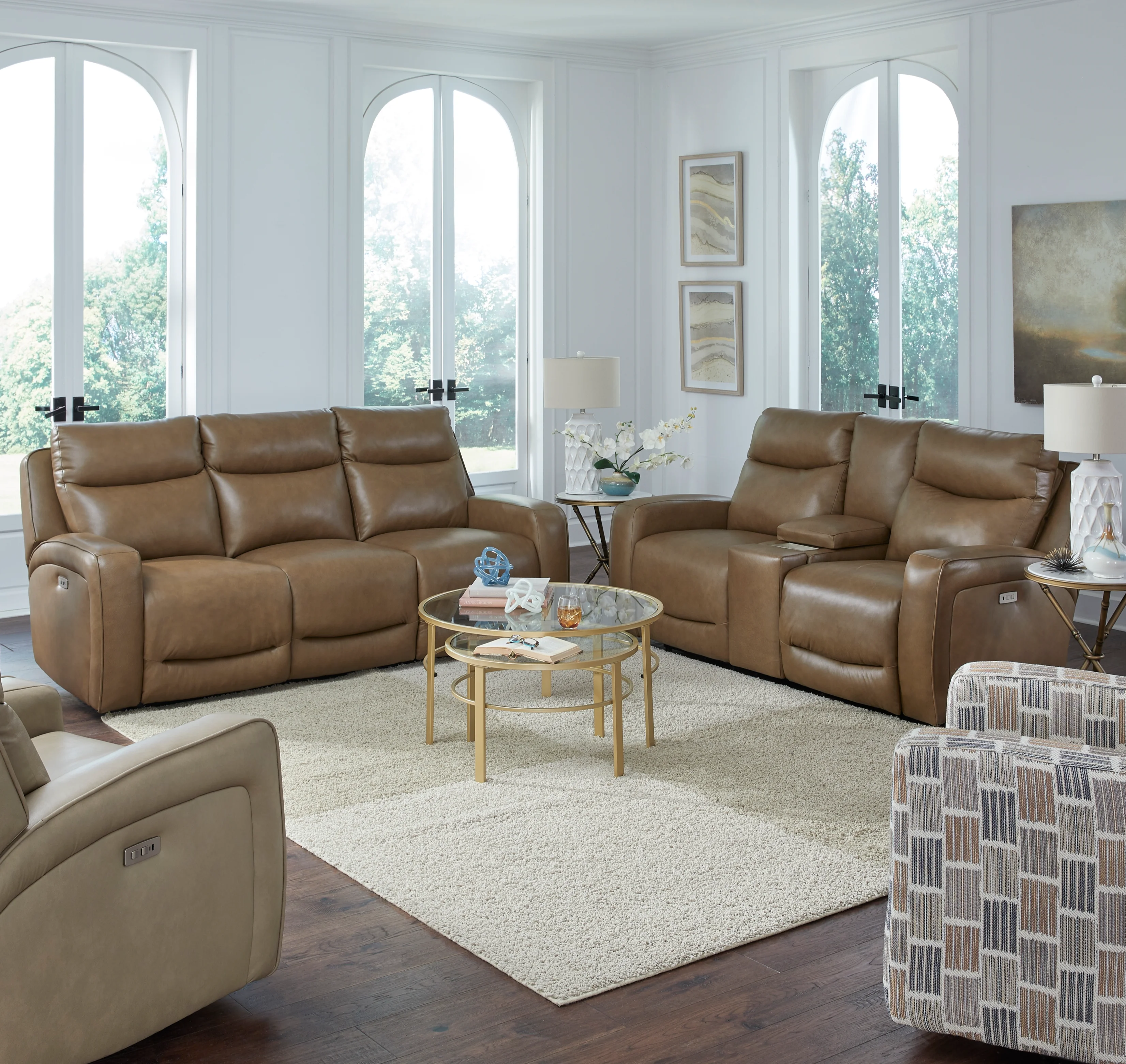 Southern Motion Hyde Park 392-78Px1+392-61Px1 Living Room Set ...