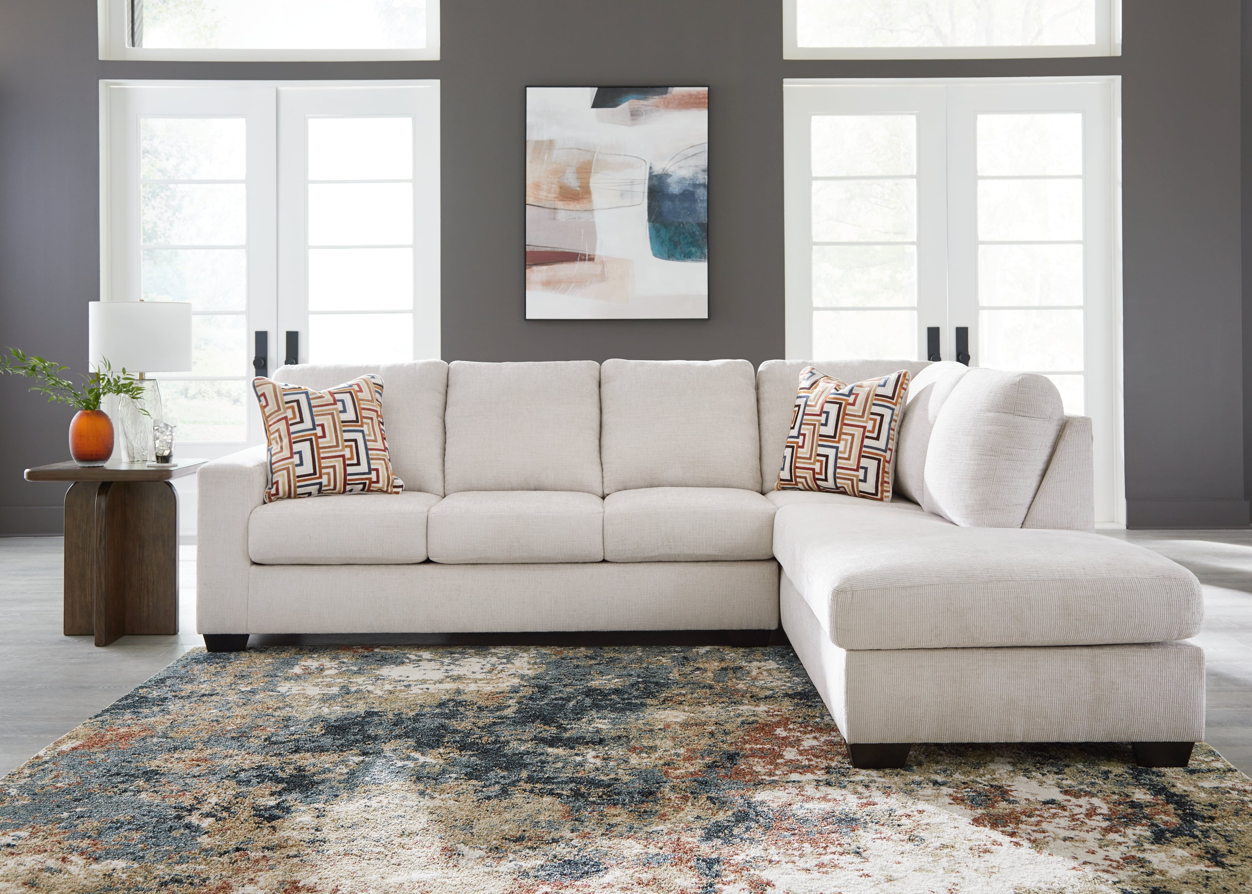Signature Design by Ashley Aviemore 24305S2 2-Piece Sectional With ...