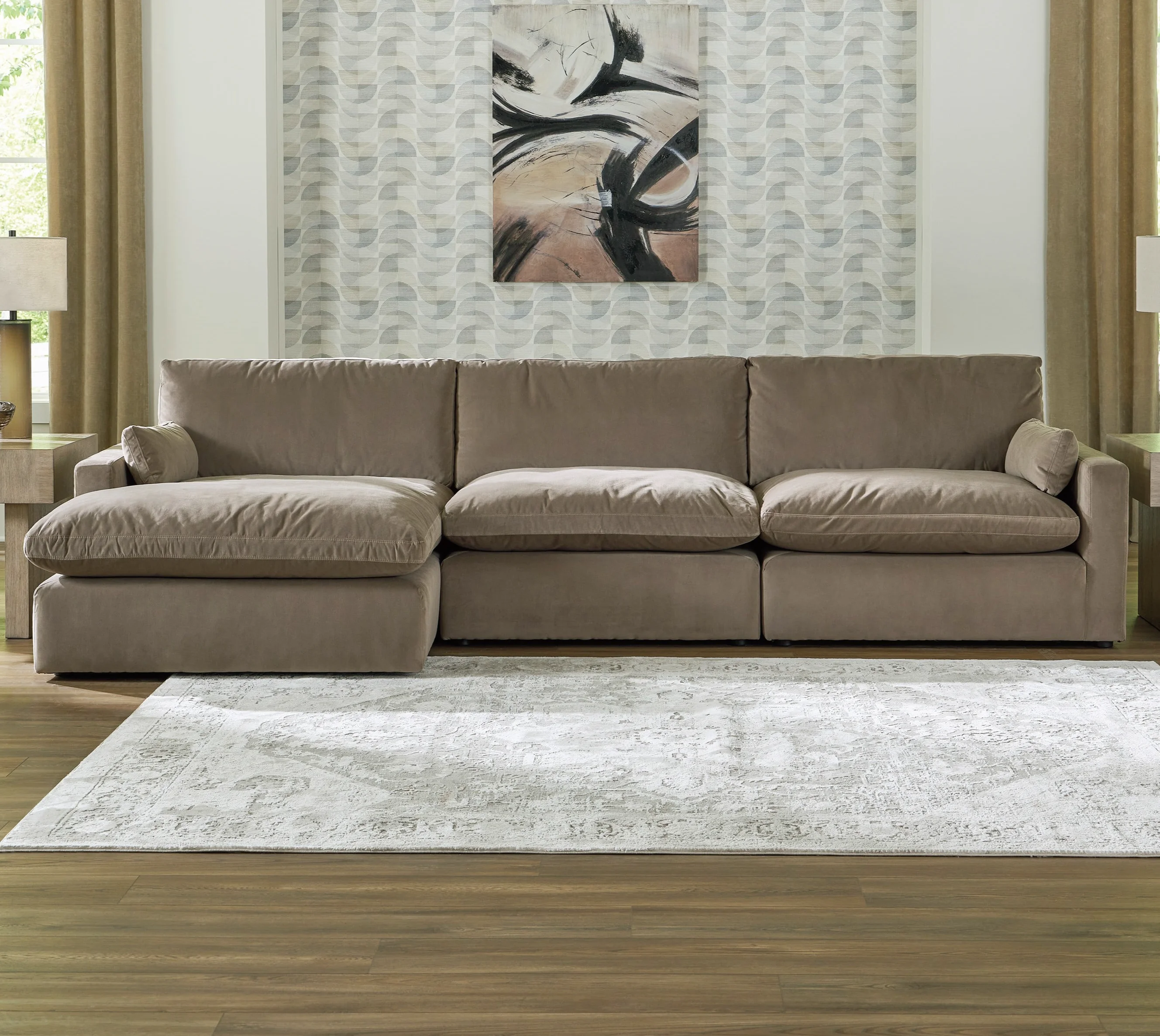 Signature Design by Ashley Furniture Sophie 15706S3 3-Piece Sectional ...