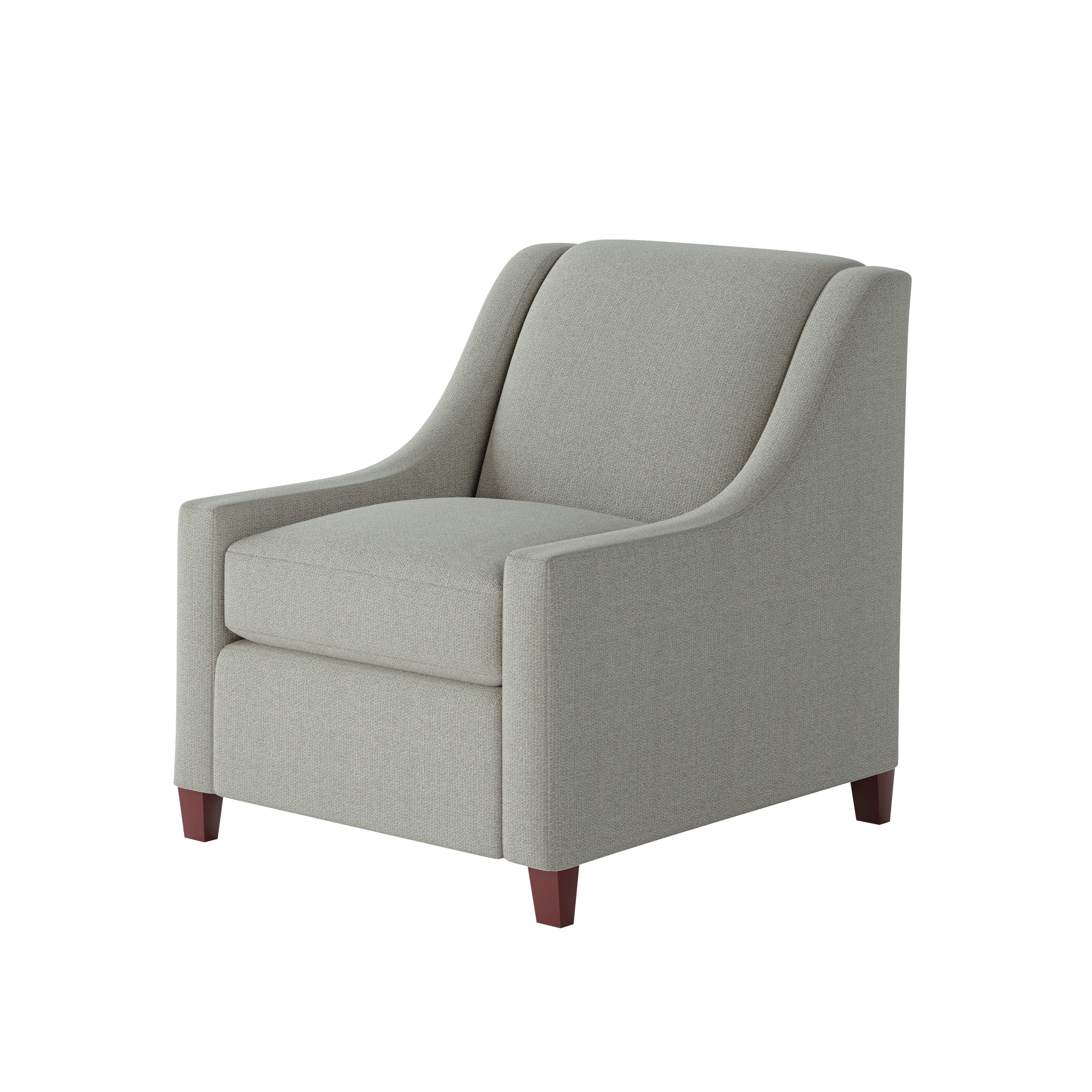 Fusion Furniture Grab A Seat 552-C Invitation Mist Accent Chair with ...