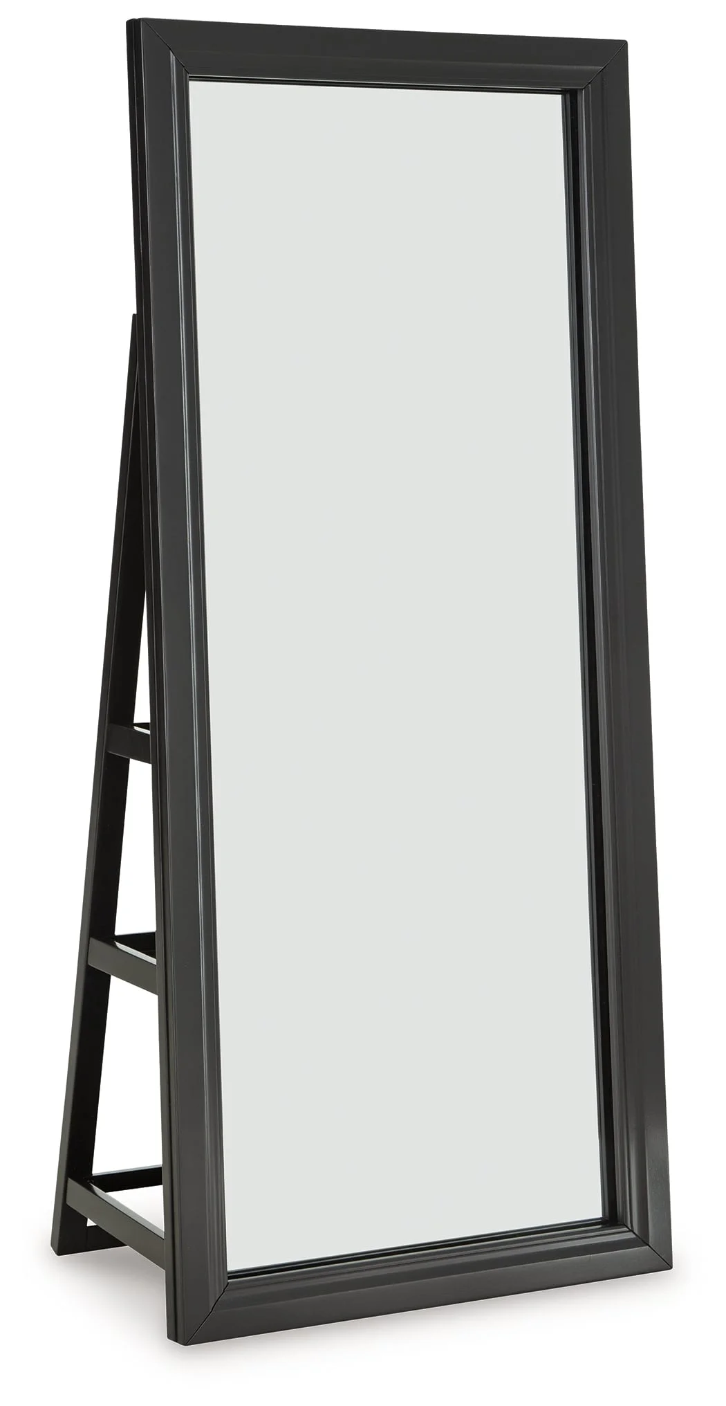 Signature Design by Ashley Evesen A8010384 Floor Standing Mirror With Storage Furniture and ApplianceMart Mirrors Floor