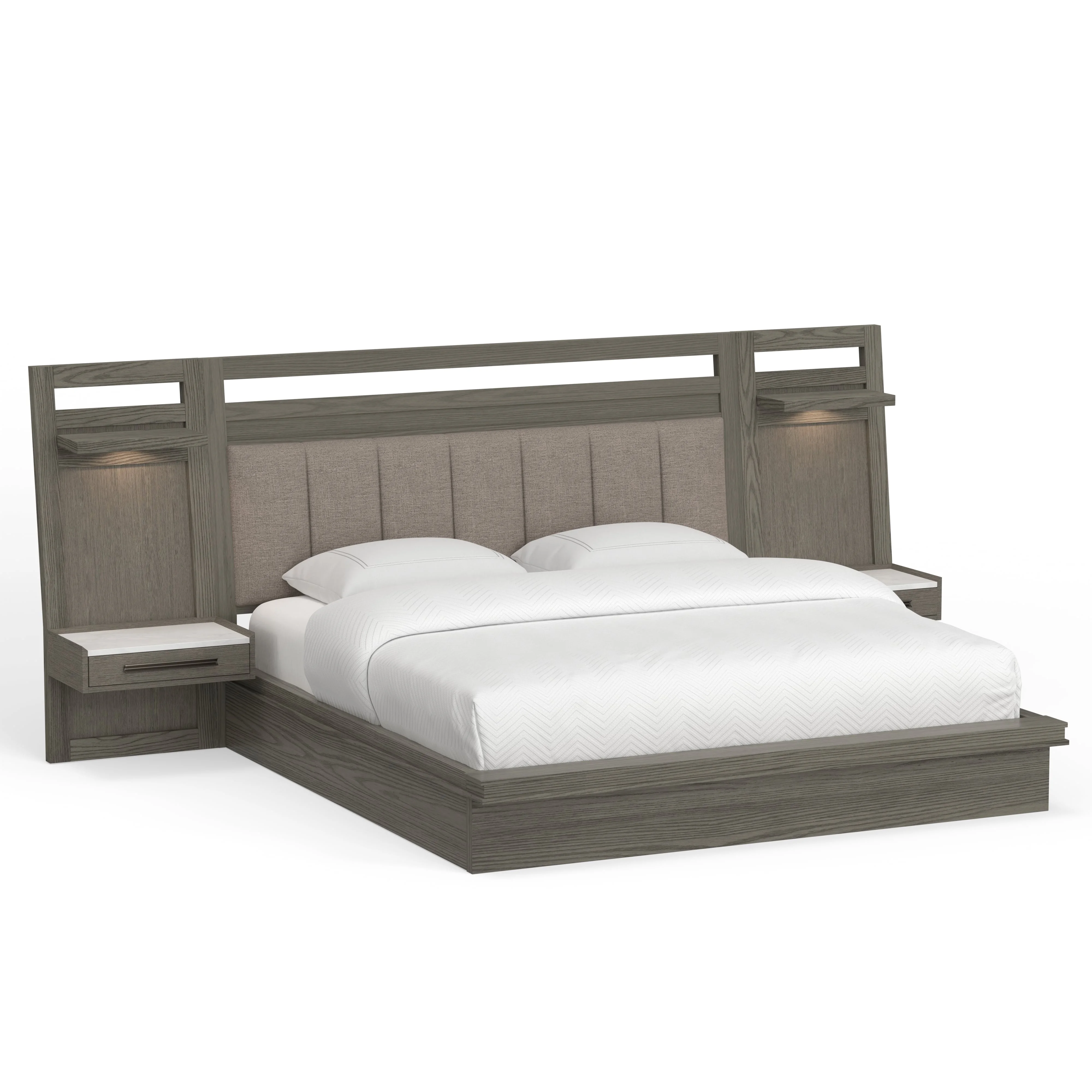 Parker House Pure Modern BPUR#1250-4 Contemporary Queen Platform Wall ...