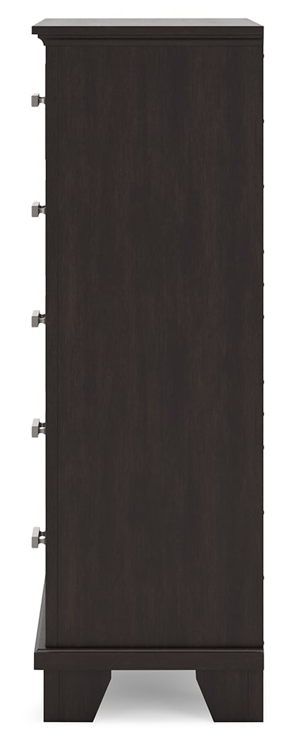 Ashley Signature Design Covetown B441-46 5-Drawer Chest | Dunk & Bright ...