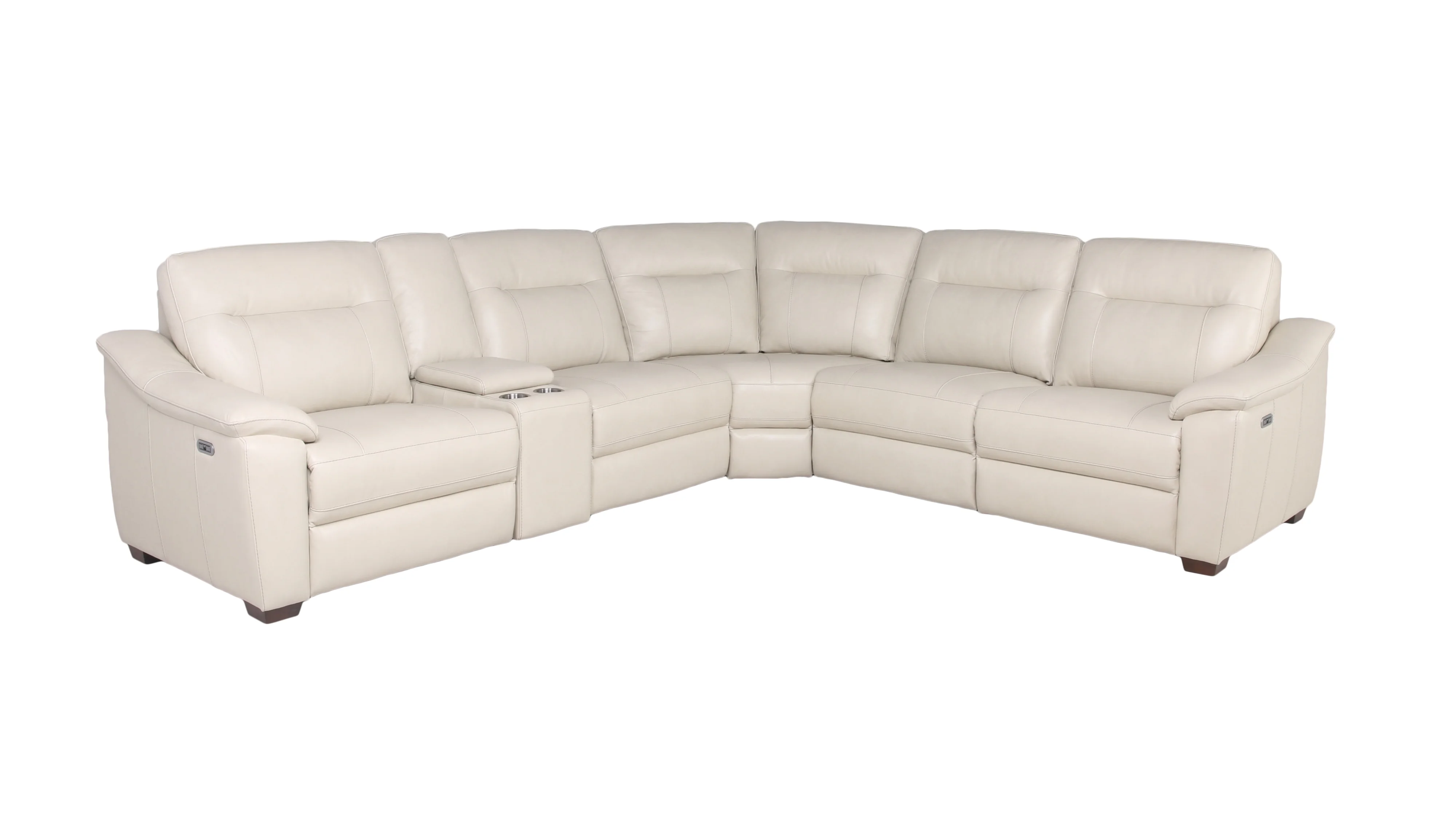 Steve Silver Casa CA950ISECT Contemporary Power Reclining 6-Piece ...