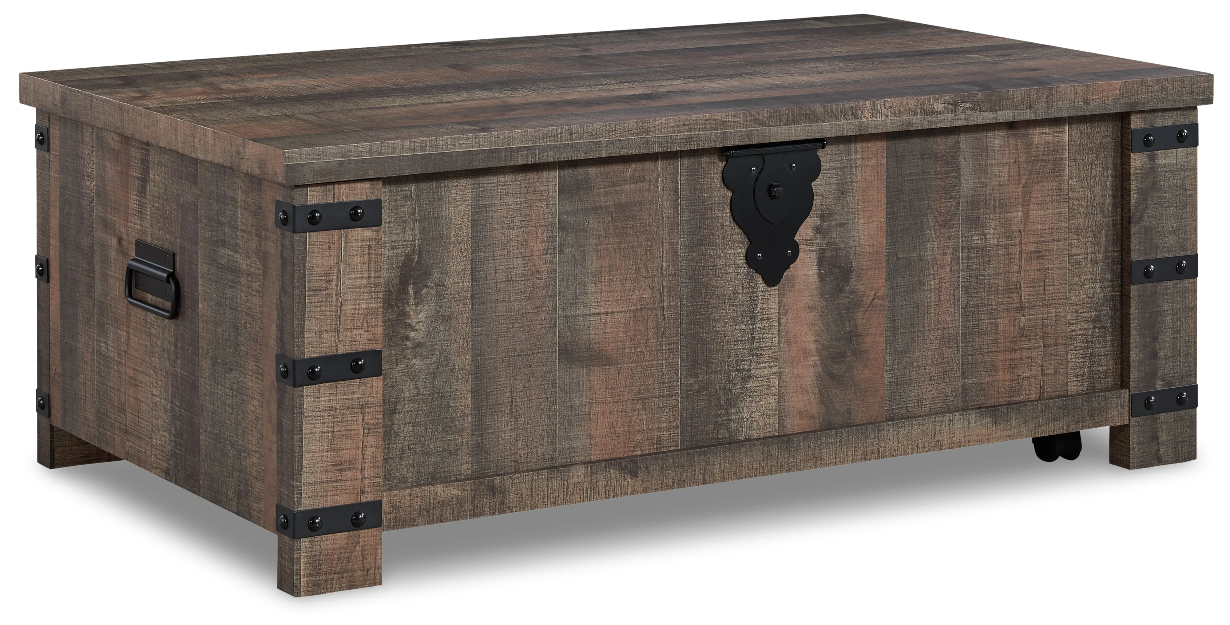 Signature Design by Ashley Hollum T466-9 Casual Rustic Coffee Table ...