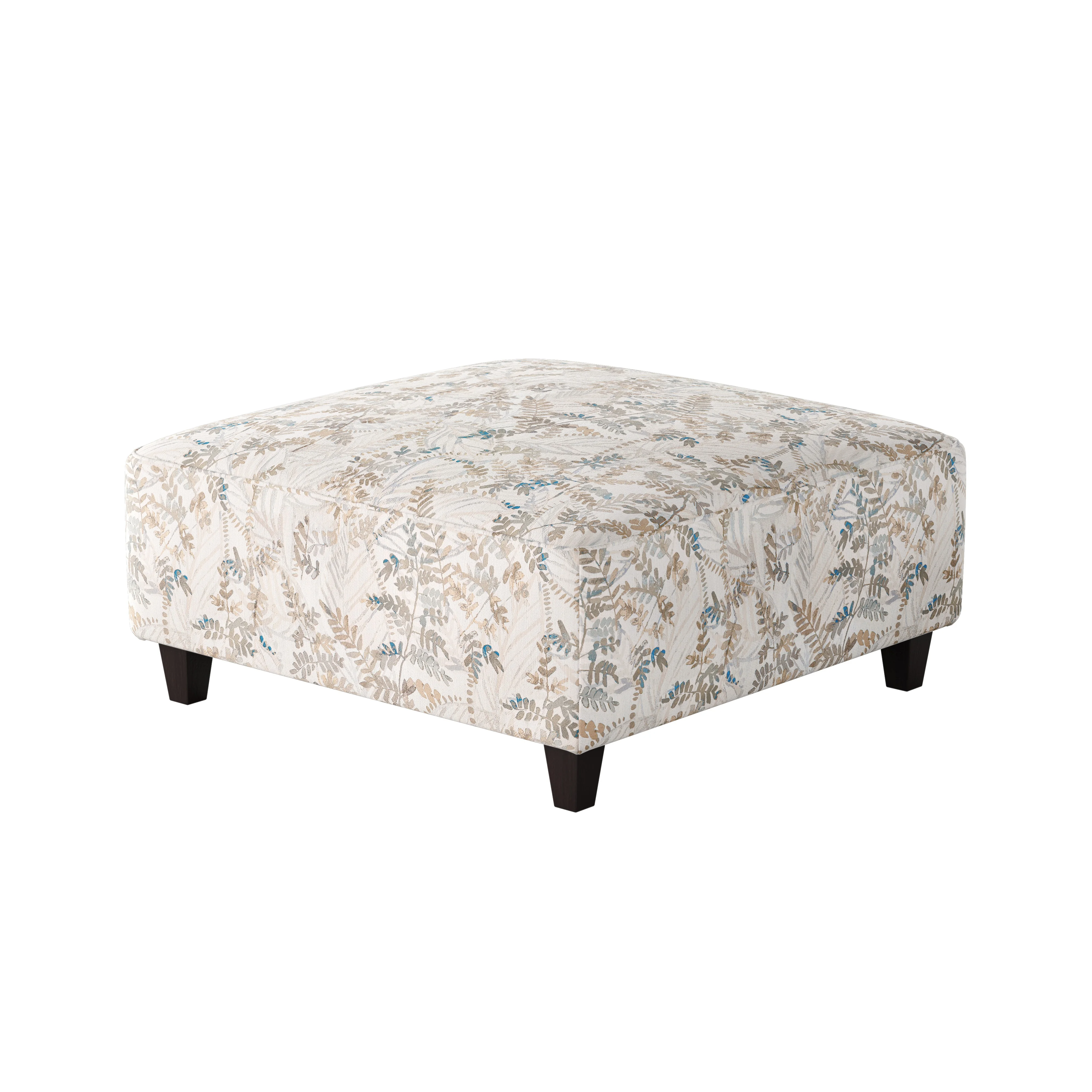 Fusion Furniture Grab A Seat 109-C Fetty Citrus Square Cocktail Ottoman ...