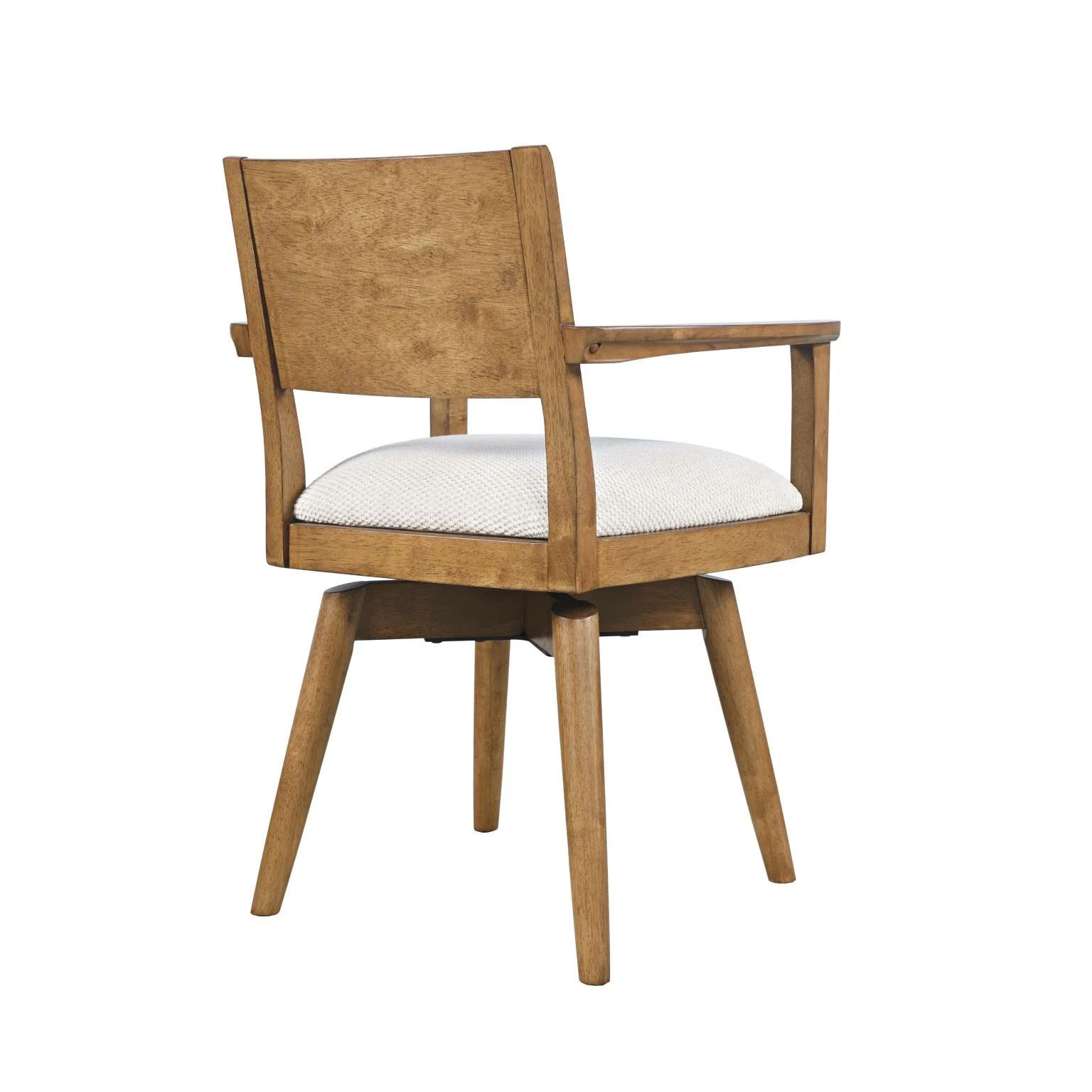 Jofran Axis 2592-292KD Transitional Panel Back Swivel Chair with ...