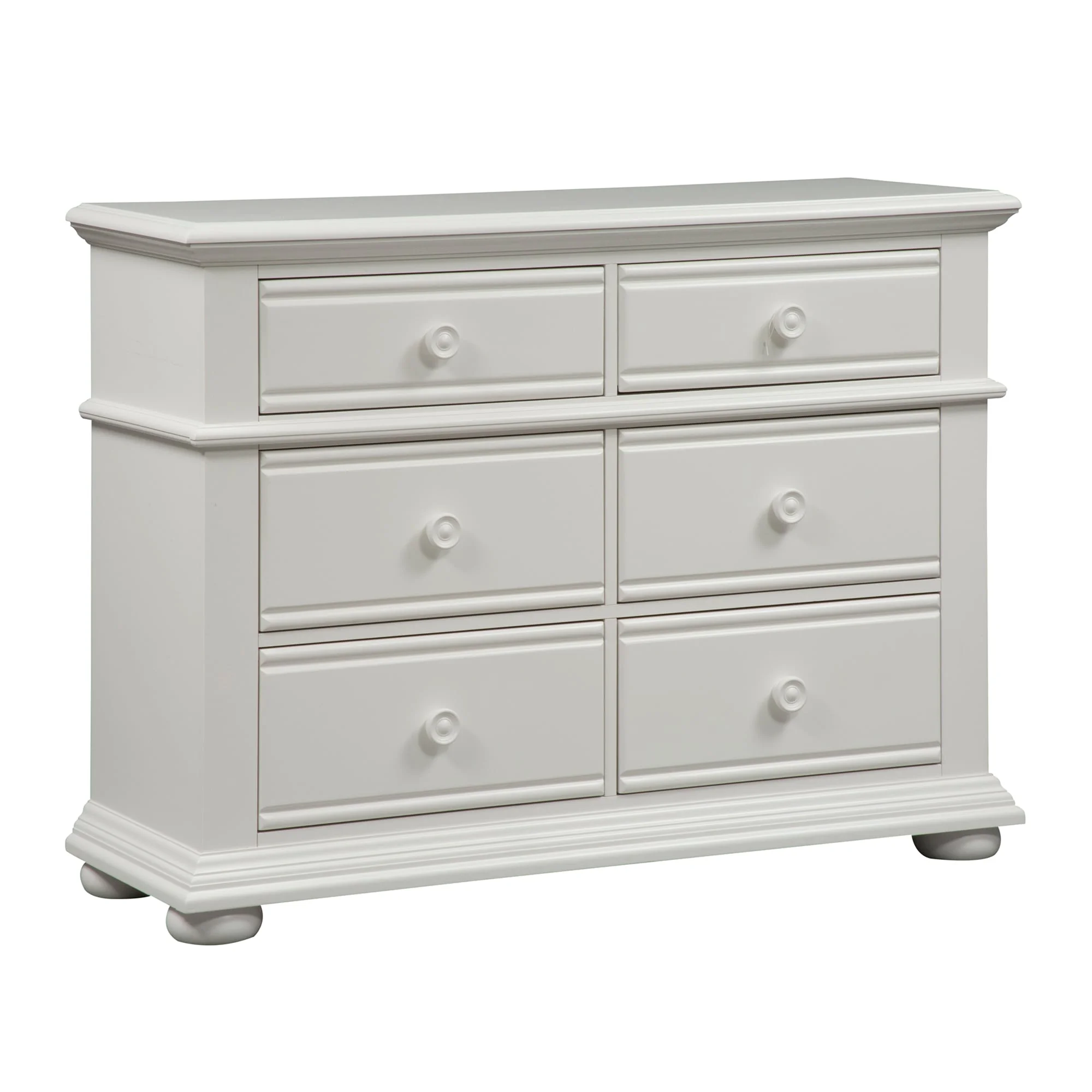 Liberty Furniture Summer House 607-BR45 Cottage 6-Drawer Media Chest ...
