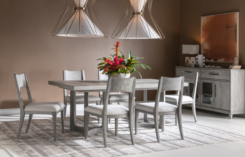 Legacy Classic ARTESIA 3570-621Kx1+3570-140x6 Contemporary 7-piece ...