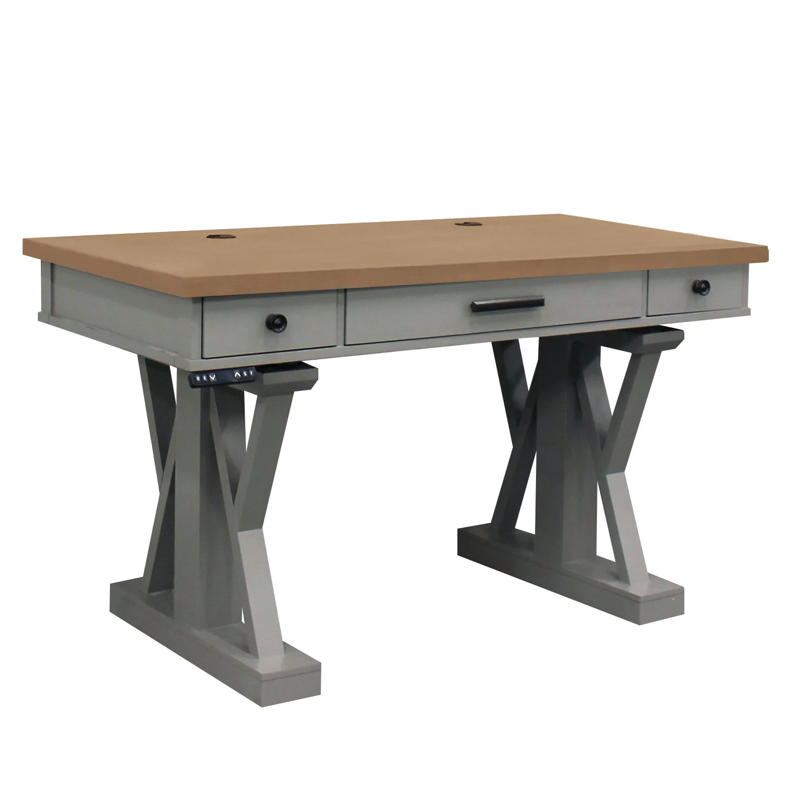 Parker House Americana Modern AME#256-2-DOV Farmhouse Power Lift Desk ...