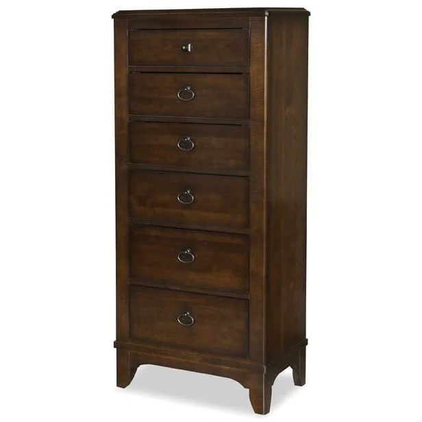 Durham Glen Terrace 131-167 NVBR Transitional 6-Drawer Lingerie Chest ...