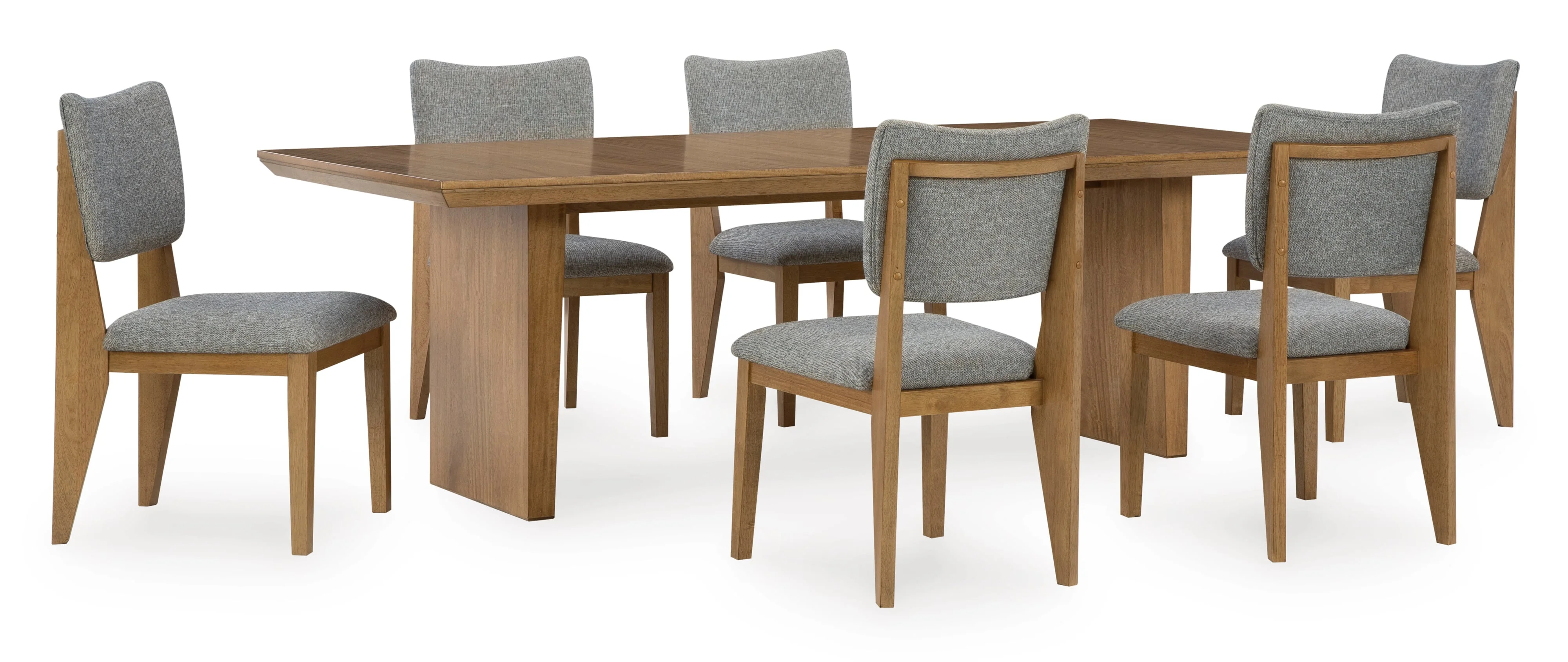 Ashley Furniture Signature Design Sherbana D833-01x6+D833-35x1 7-Piece ...