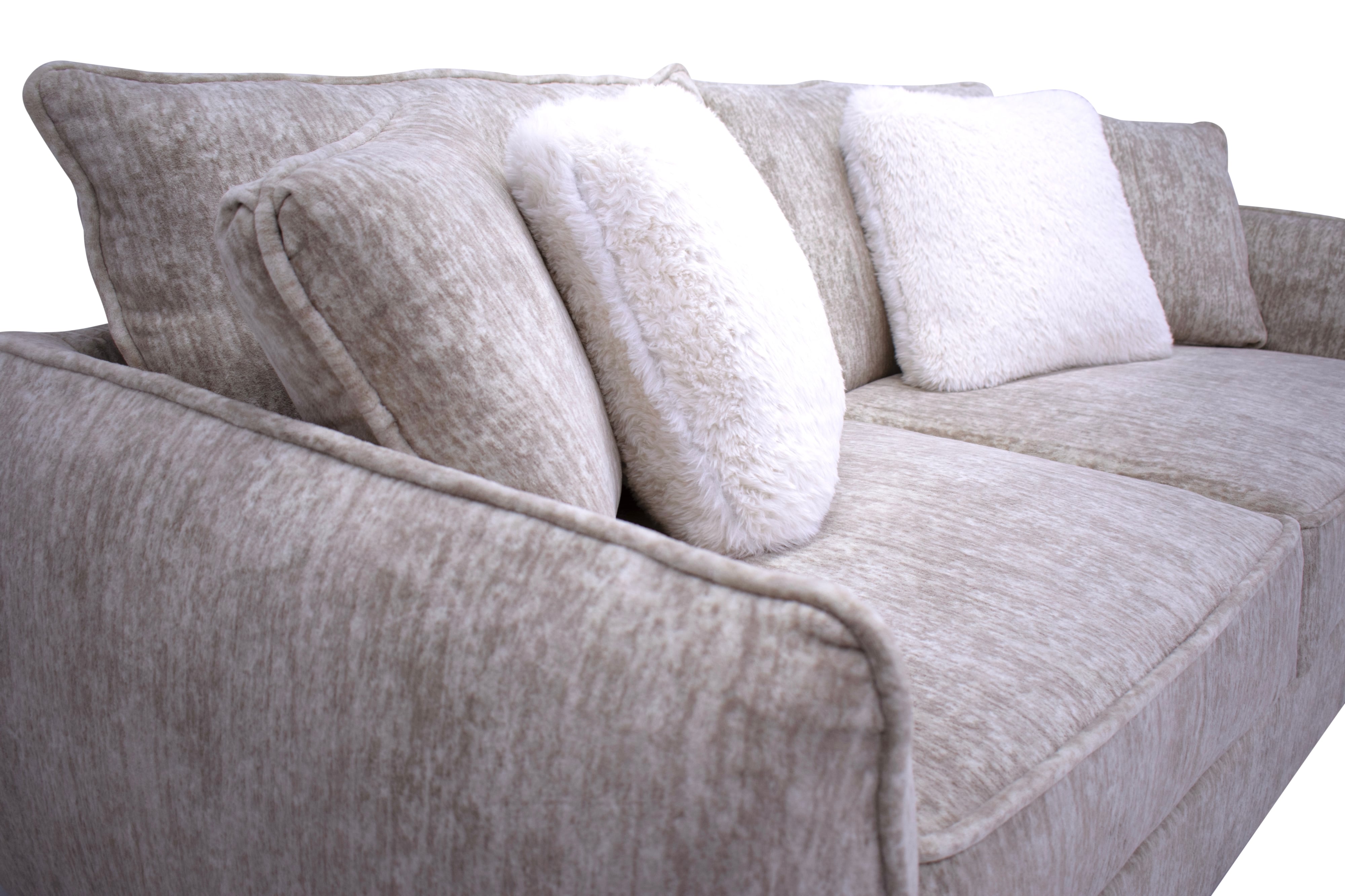 Jackson Furniture Benson 400-2206-03 Casual Sofa with Four Throw ...