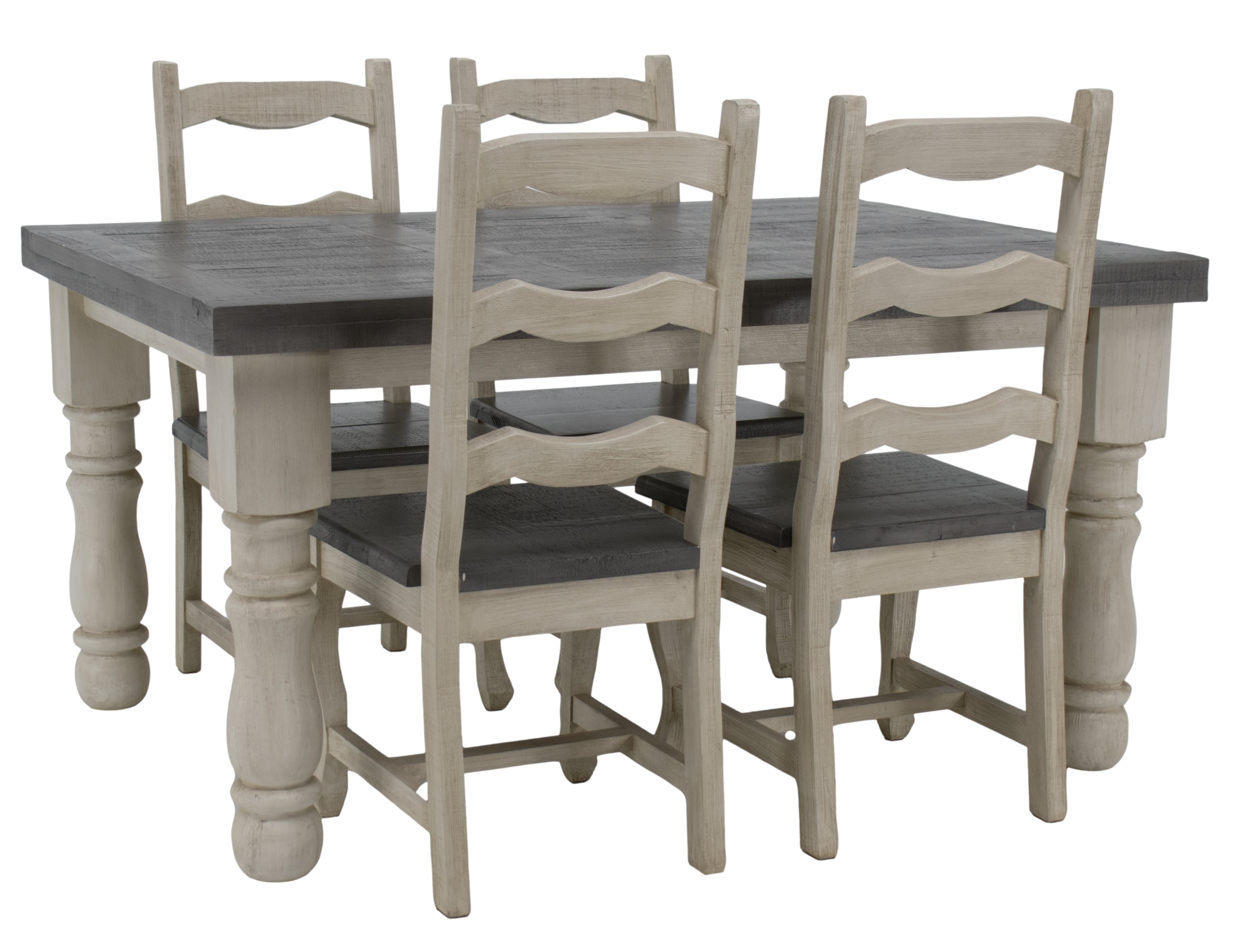 Vintage MANSION 200-SIL20DTx4+200-MES55DTx1 Mansion Dove Dining Table ...