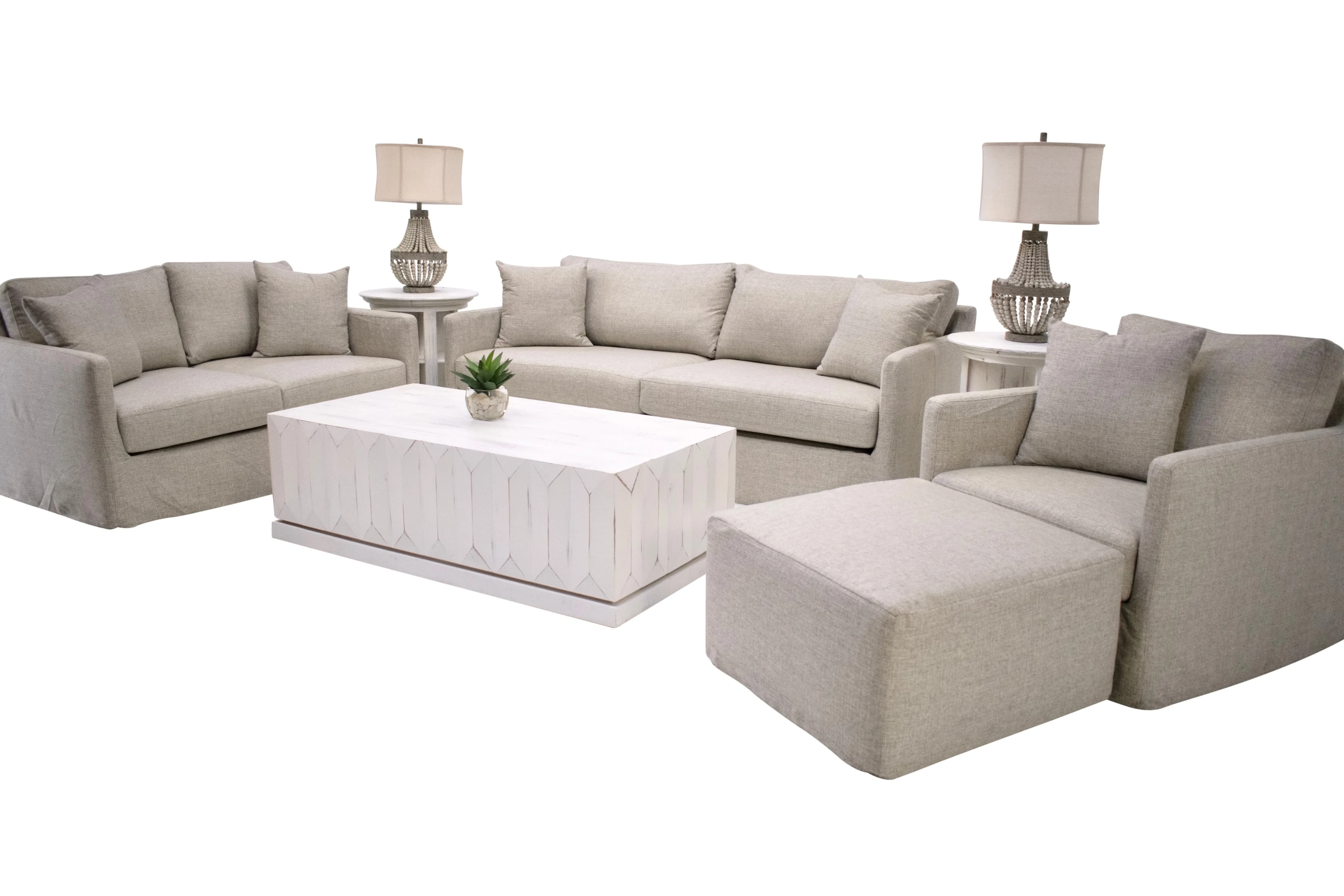 Dallas Sofa Company RUTH 400-SSDSREGAx1+400-LSDSREGAx1 Ruth Slip Cover ...