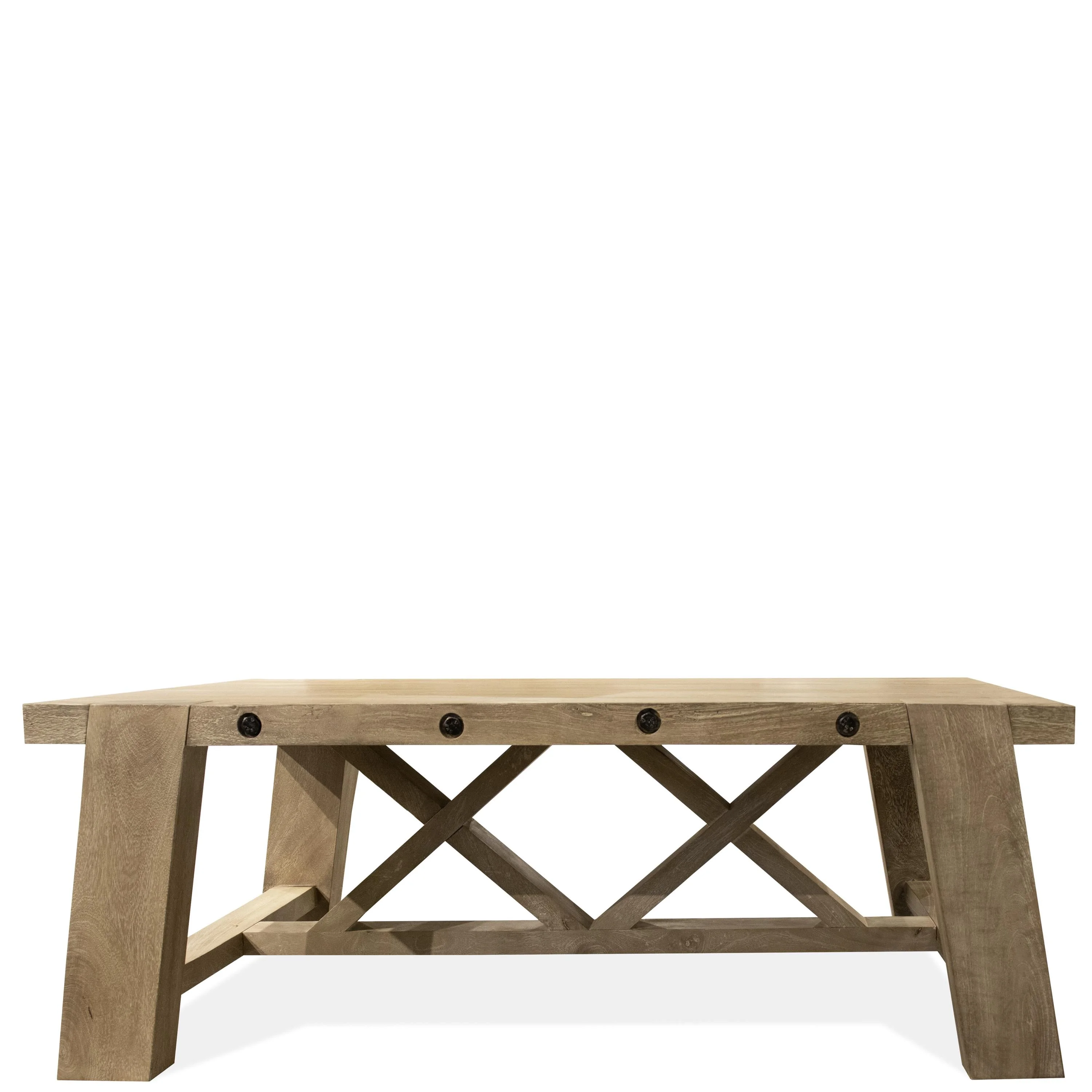 Riverside Furniture Gavin 83202 Rustic Cocktail Table | Howell ...
