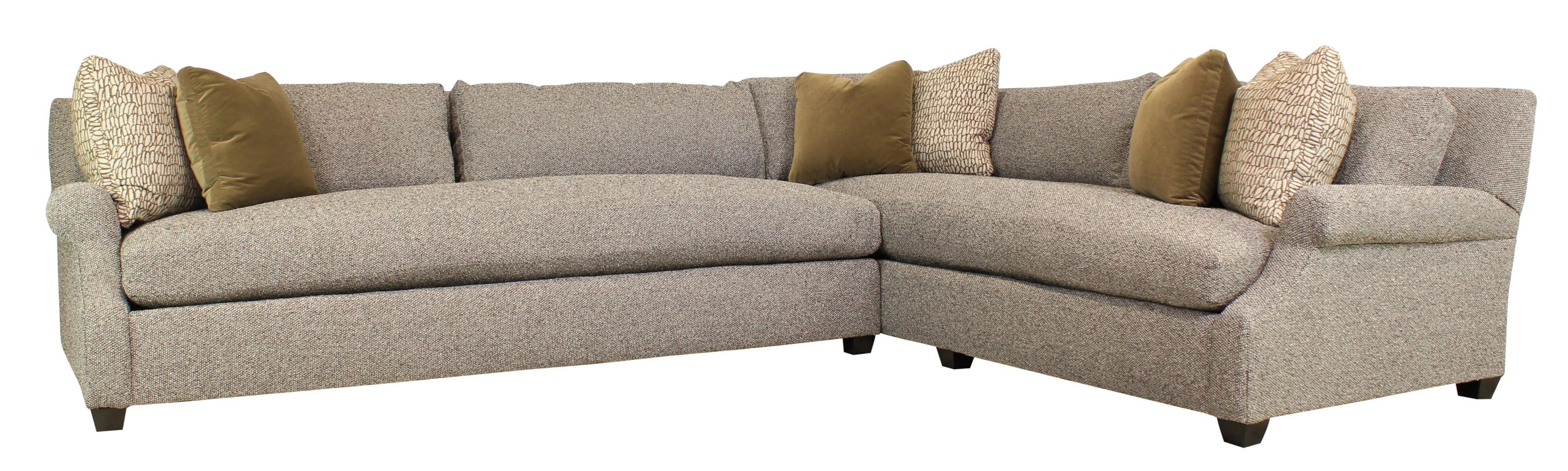 Rowe Bristol Sectional 2PC | Sprintz Furniture | Sectional - Sofa Groups