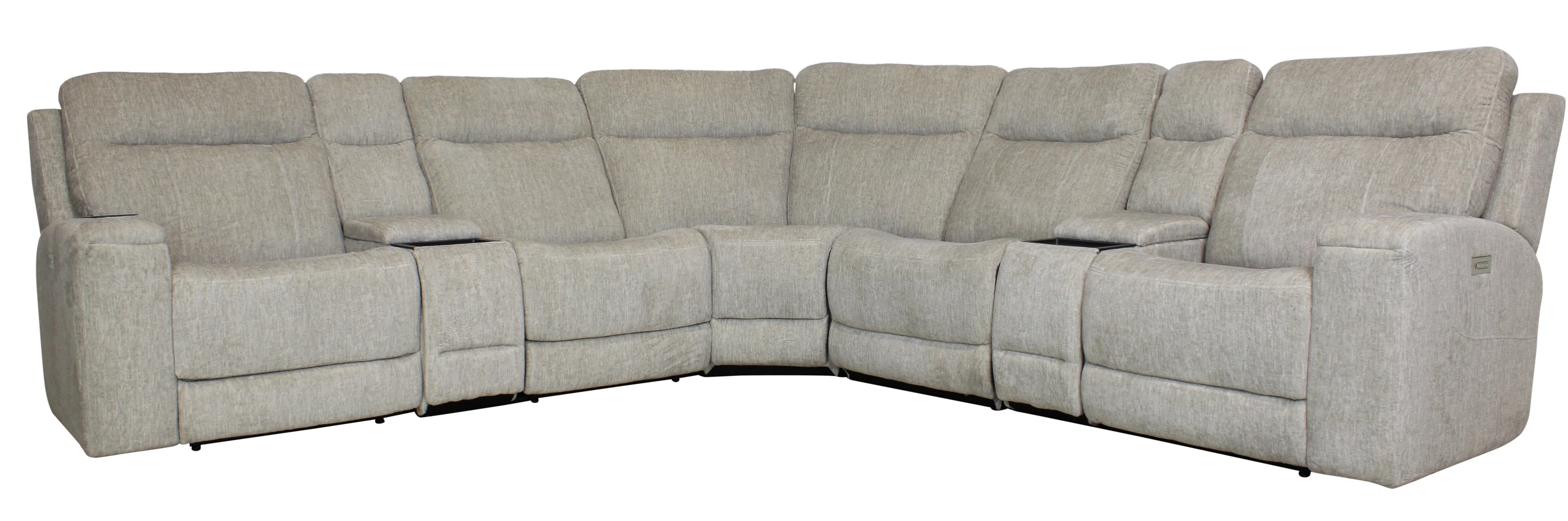 Fantastic Motion Sectional Power Reclining Sectional Zero Gravity | Sprintz Furniture ...