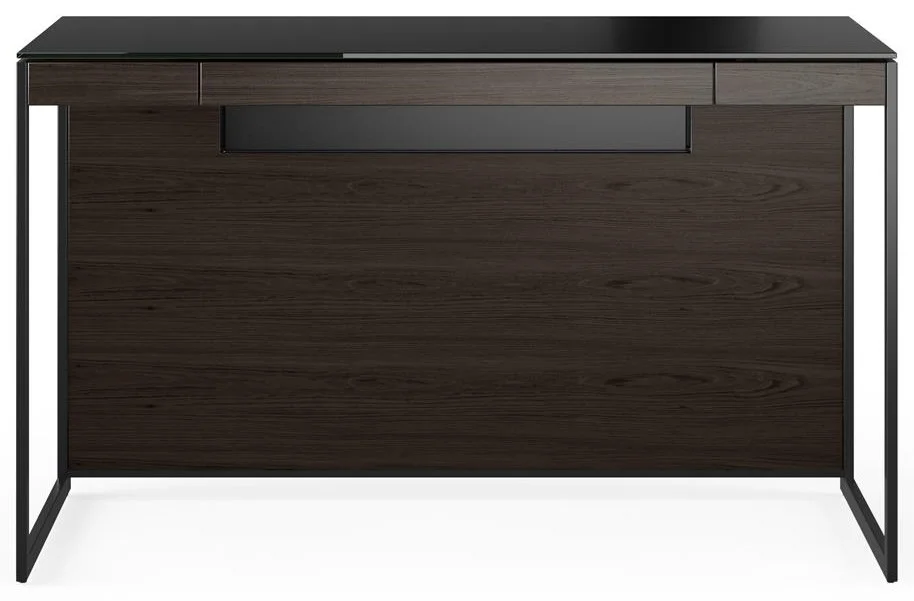 BDI Sequel 6103-CRL-B+6108 Compact Desk With Back Panel | Belfort ...