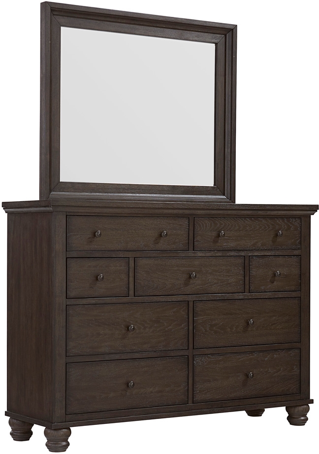 Aspenhome Cambridge ICB-455-PPR-6 Transitional 9-Drawer Chesser ...