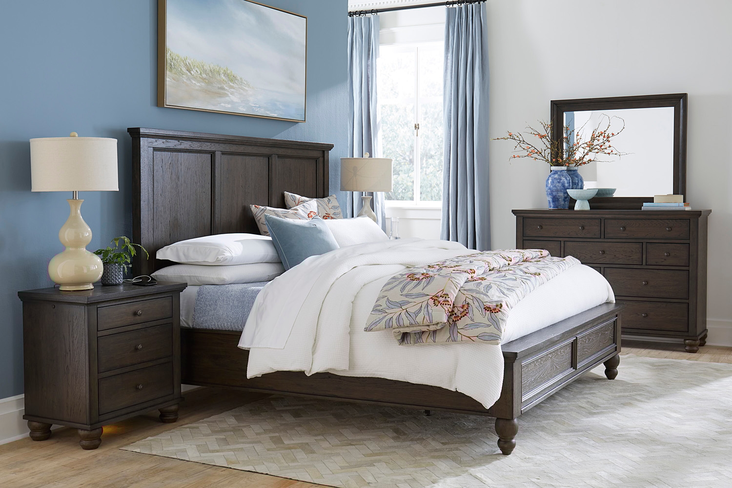 Aspenhome Cambridge ICB-463-PPR-1 Transitional Chesser Mirror | Crowley ...