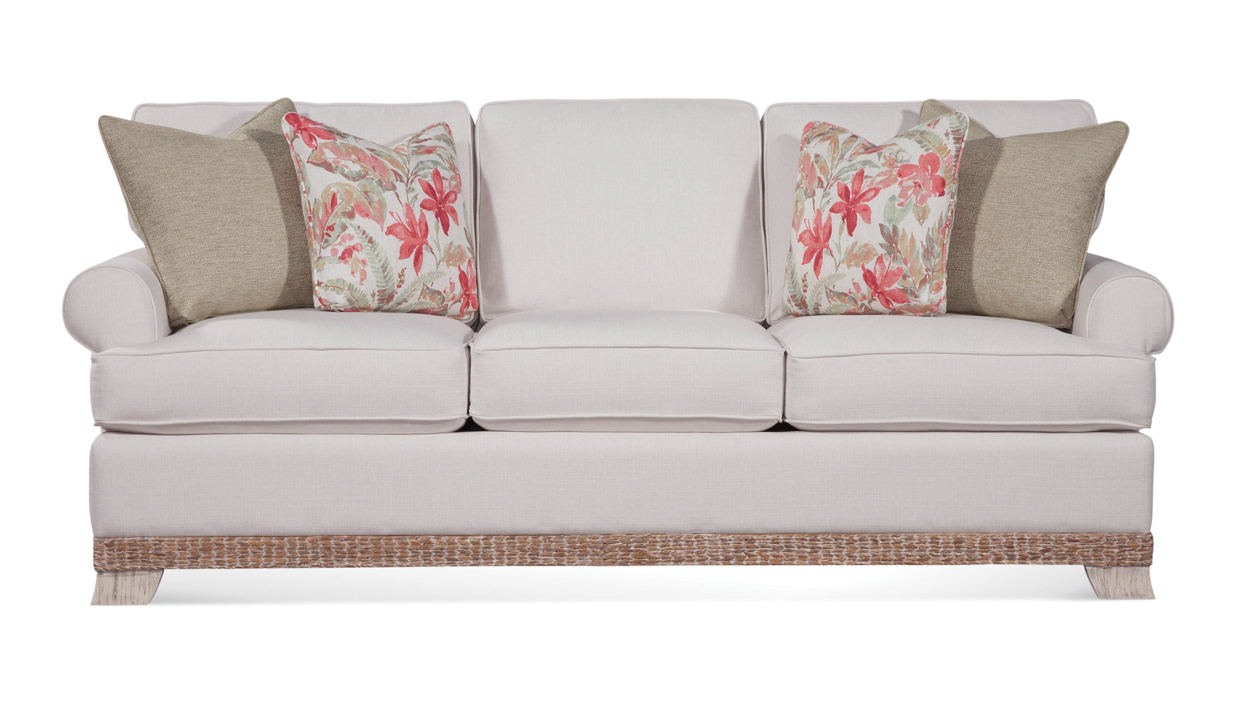 Braxton Culler Fairwind 2932-011 Transitional Sofa with Rolled Arms ...