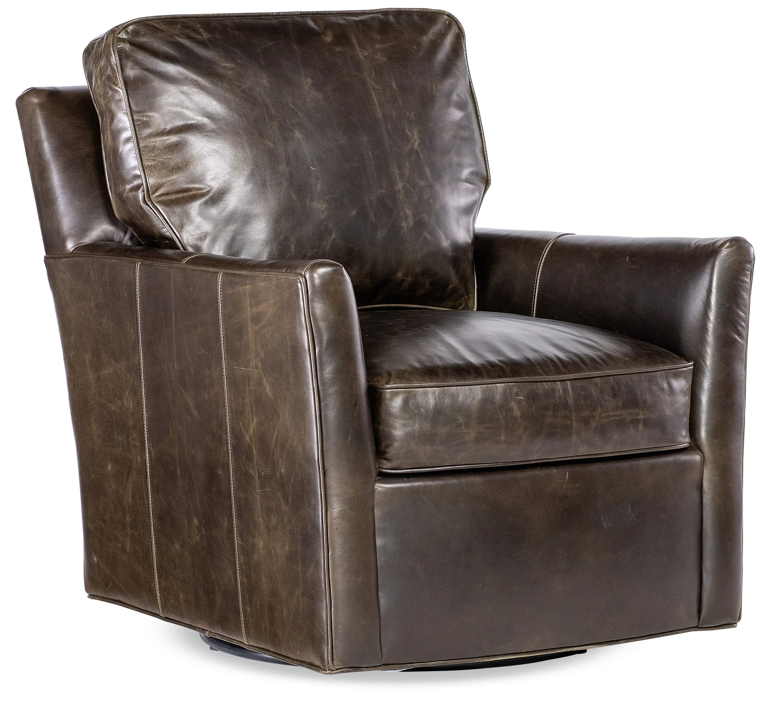 Hooker Furniture CC CC323-SW-028 Transitional Swivel Club Chair with ...