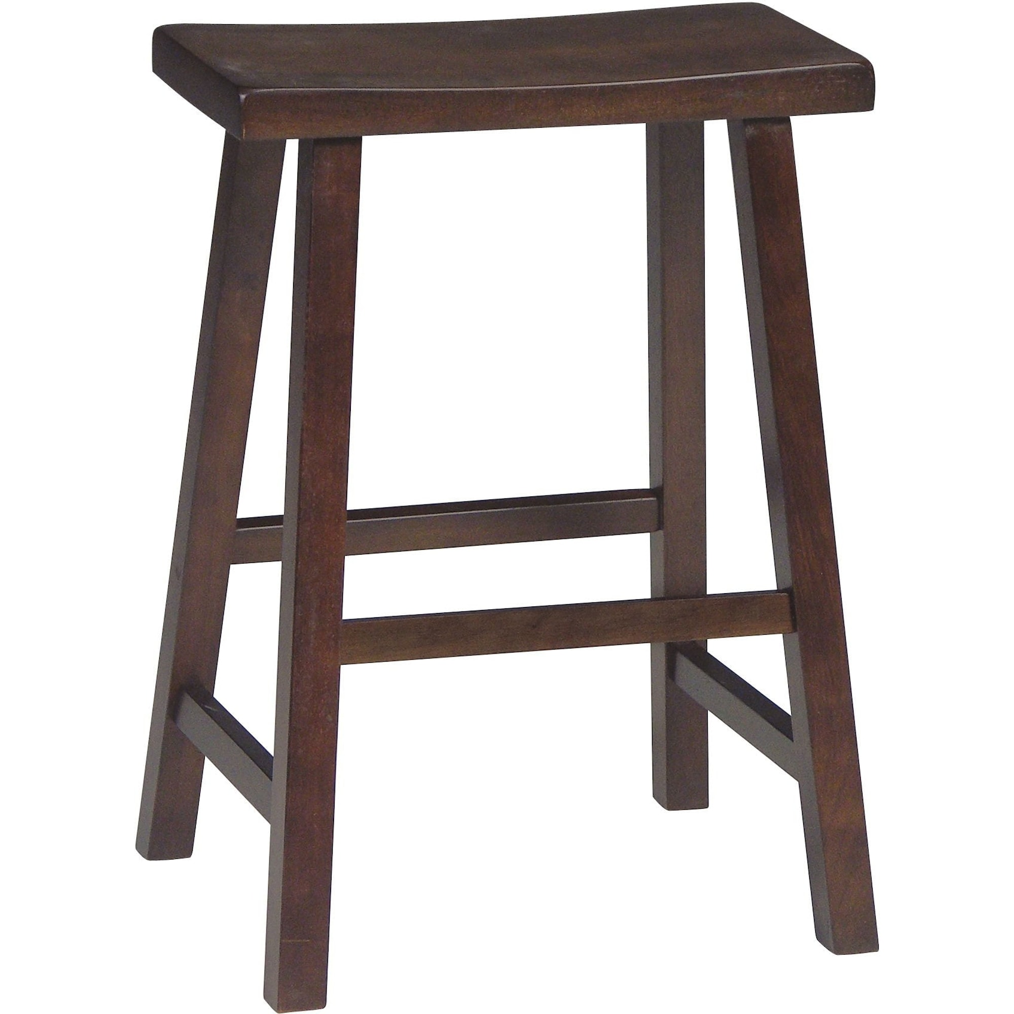 John Thomas Home Accents S581-682 Casual Saddleseat Counter Stool ...