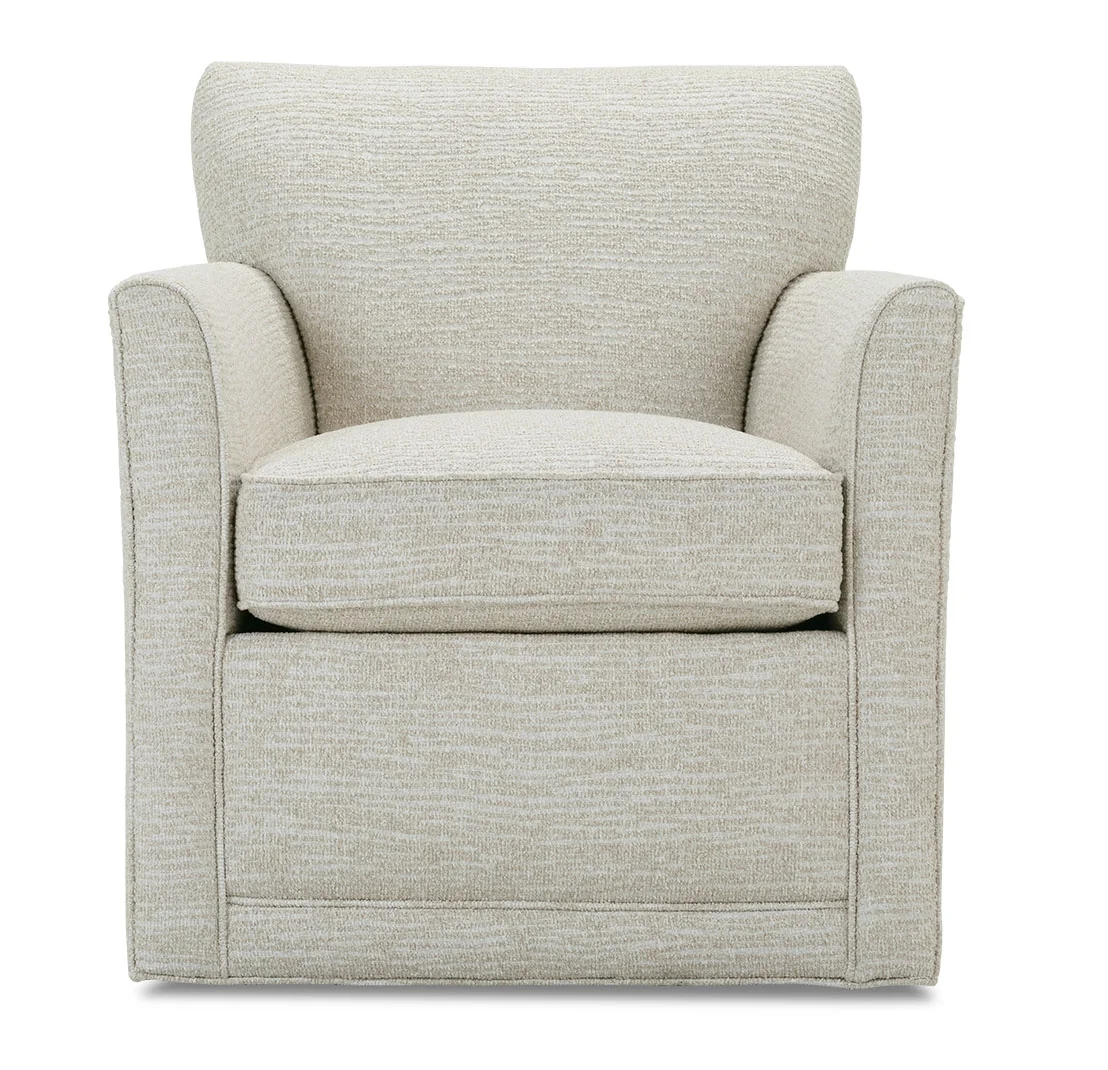 Rowe Times Square 140171391 Transitional Swivel Chair | Baer's ...