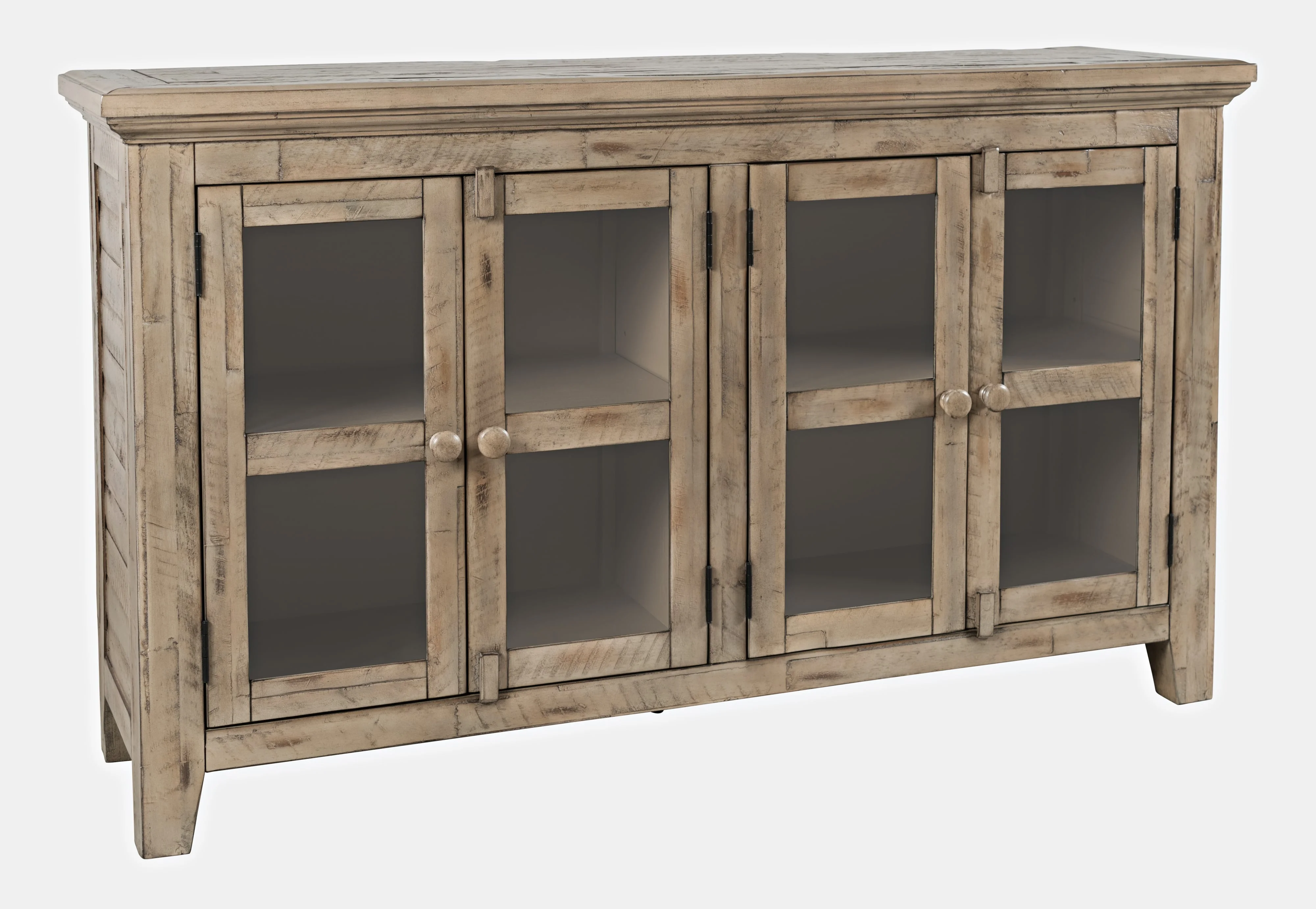 Jofran Rustic Shores 1620-5432 Rustic 4 Door Low Cabinet | Reeds ...
