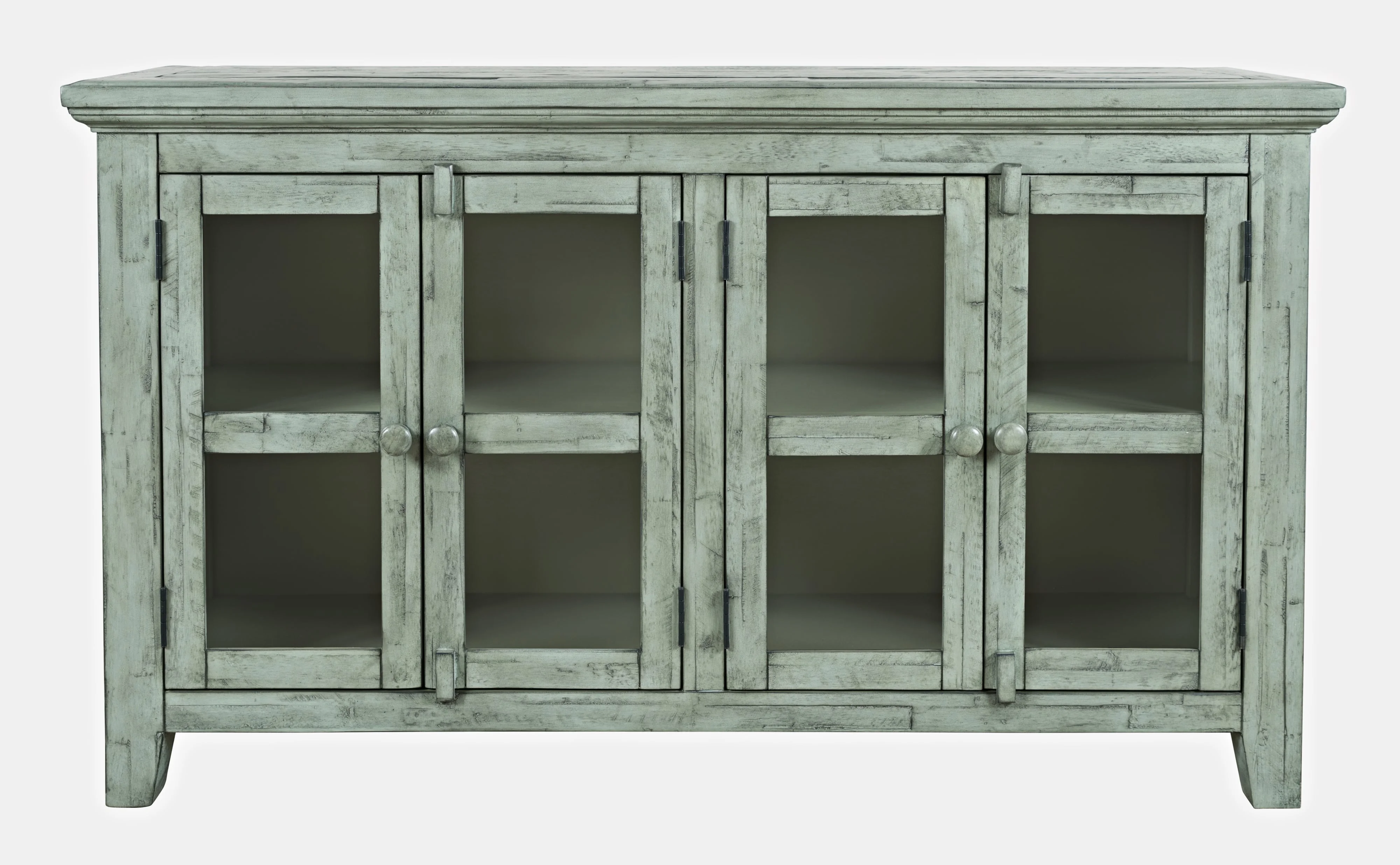 Jofran Rustic Shores 1615-5432 Rustic 4 Door Low Cabinet | Mueller ...