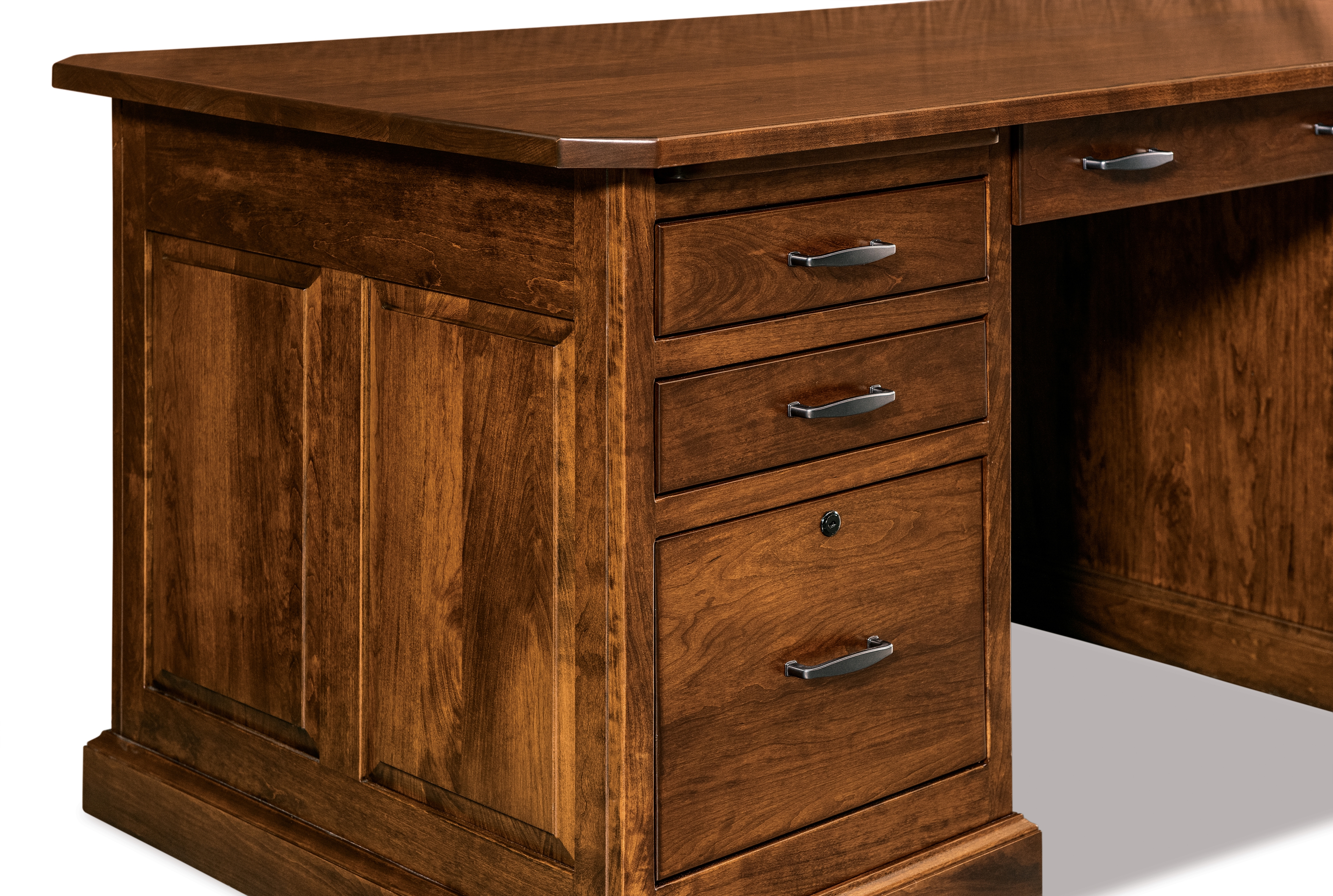 Archbold Furniture Dr. Redwine 2180062 Executive Desk | Johnny Janosik ...