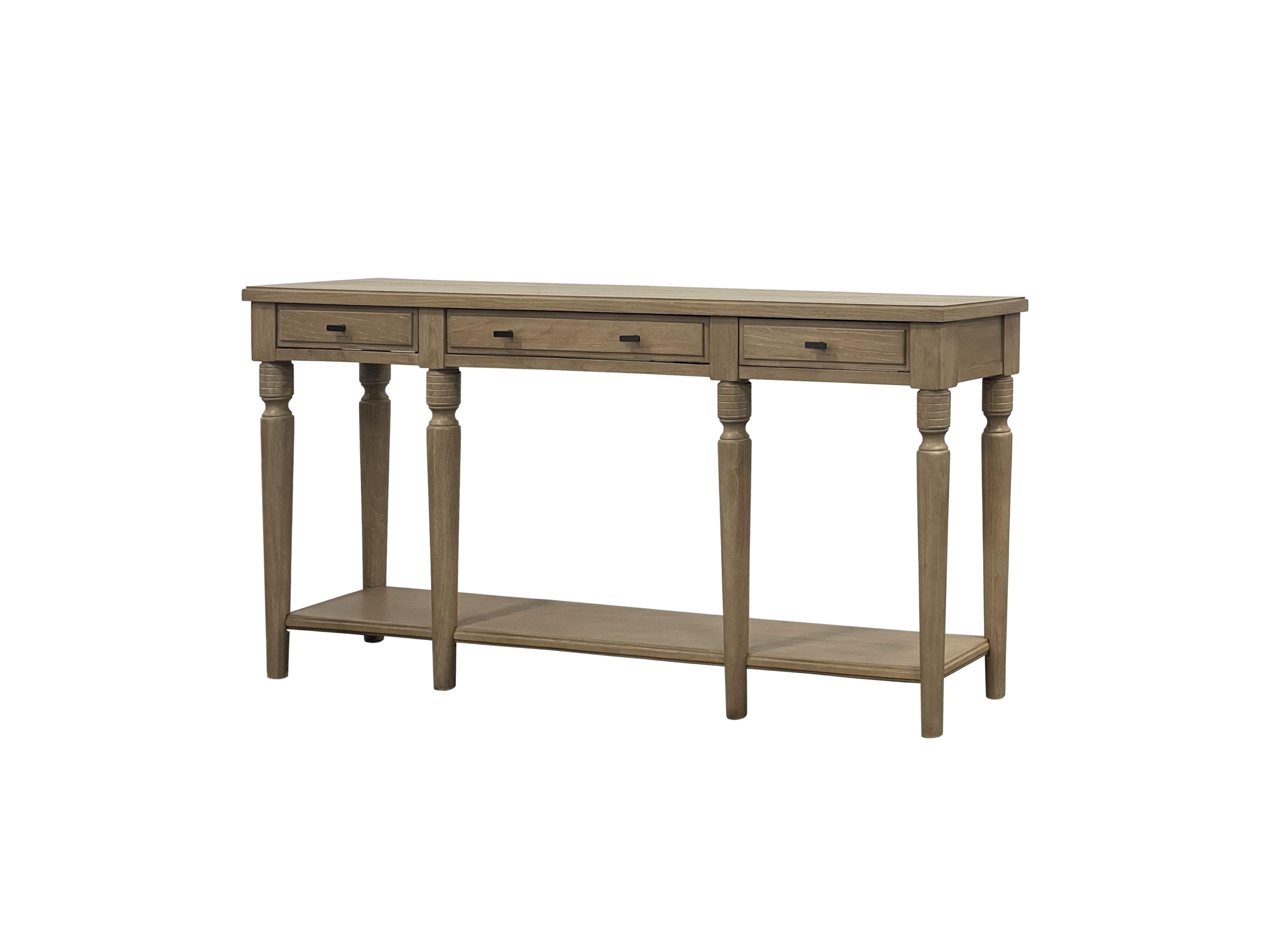 Seacoast Casual Redden Hickory 2054478 Drawer Console Table | Johnny Janosik | Sofa/Console Table