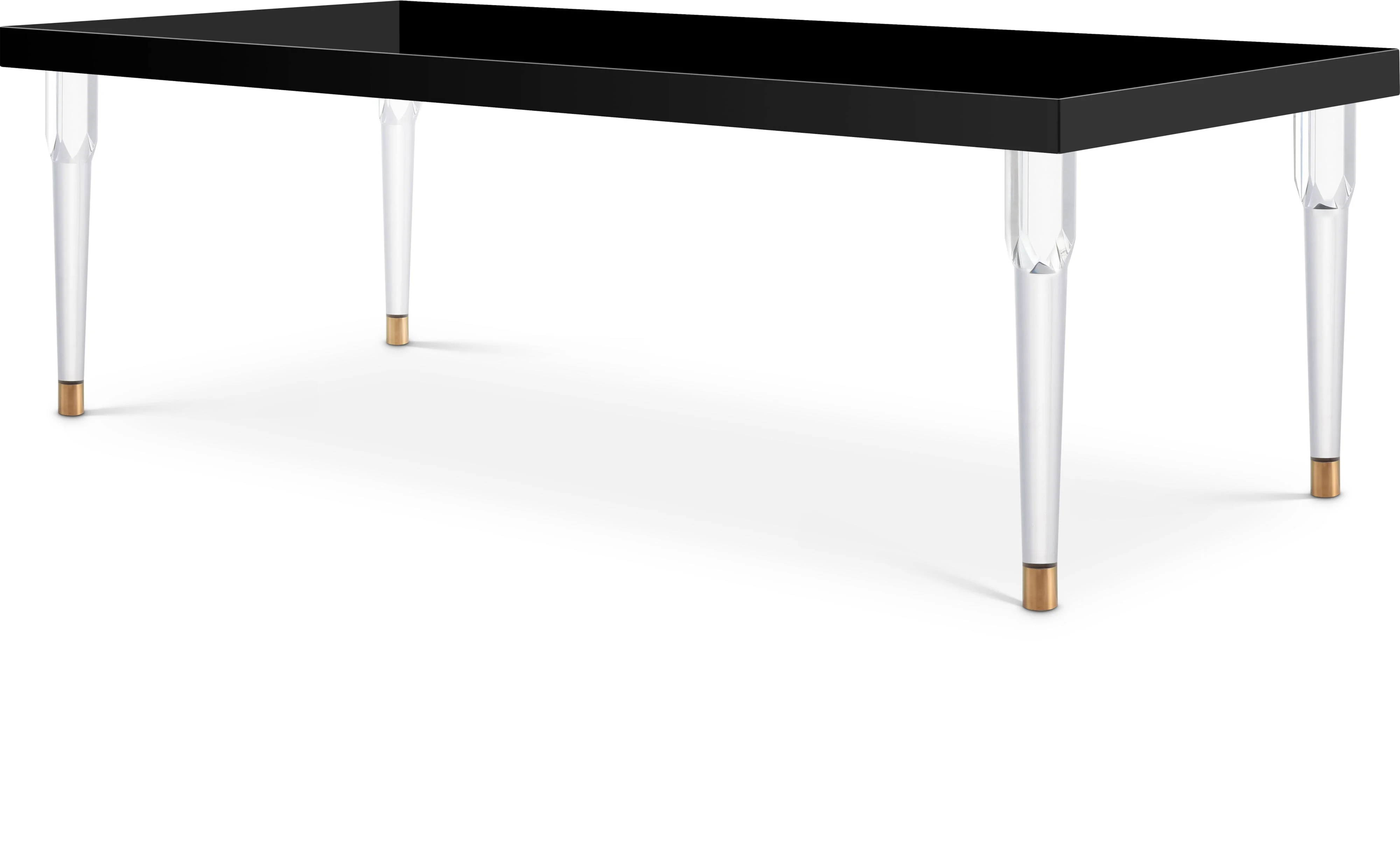 White Acrylic Dining Table