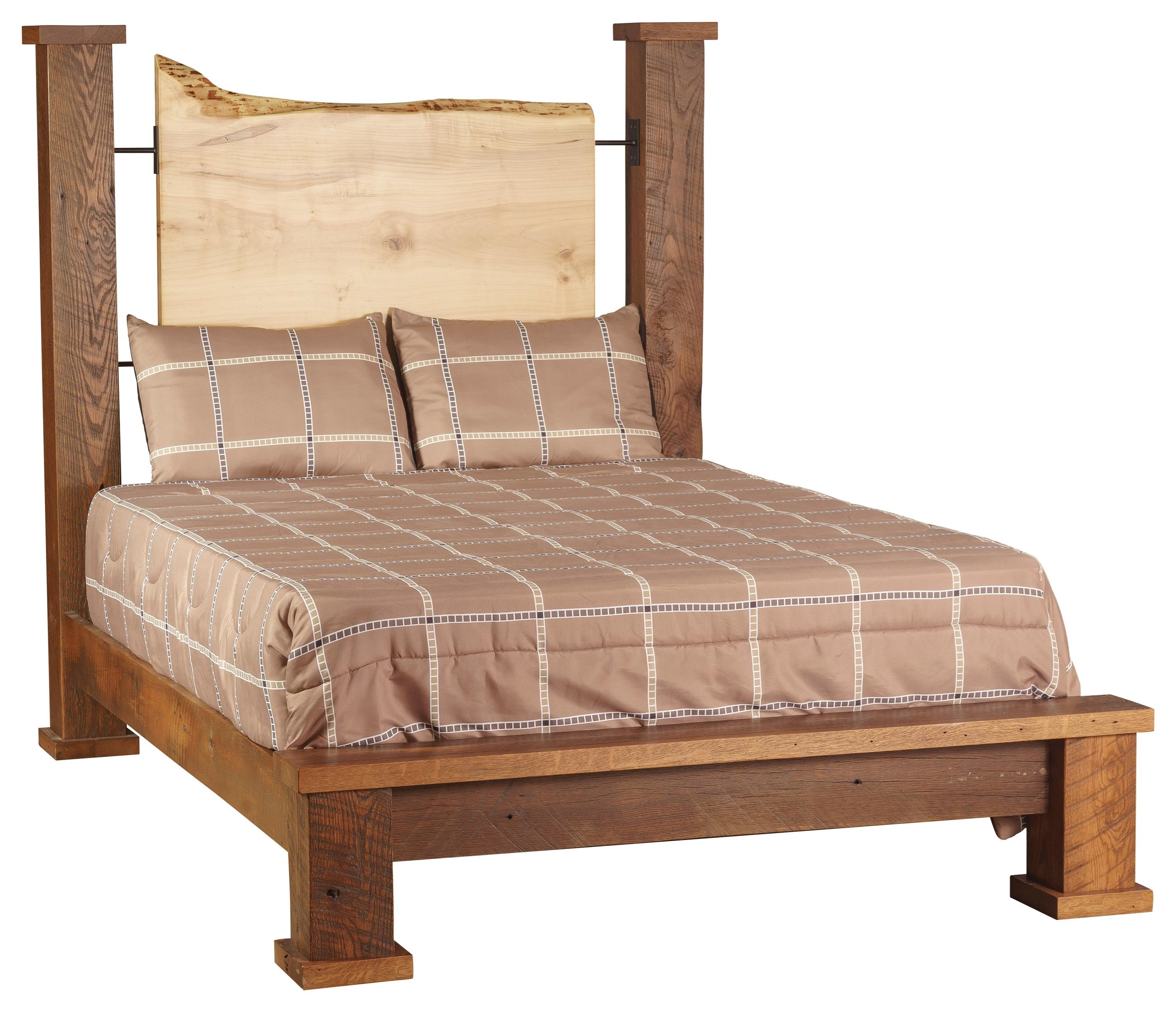 queen poster bed frame