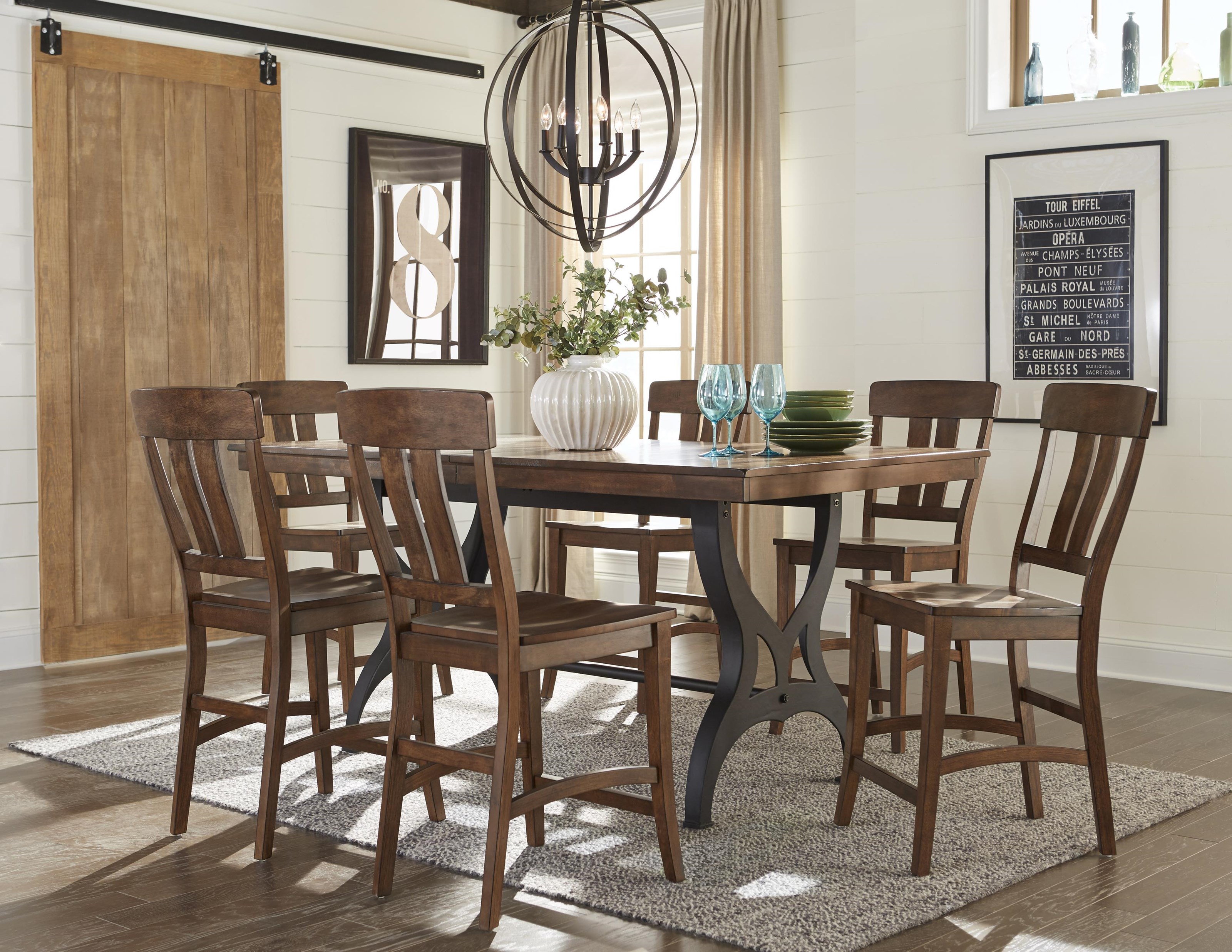 barstool dining room table
