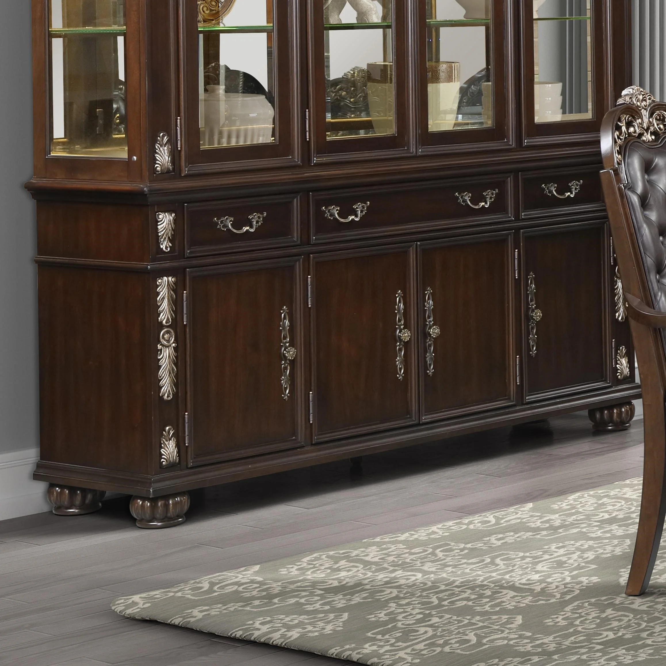 formal dining room china cabinet