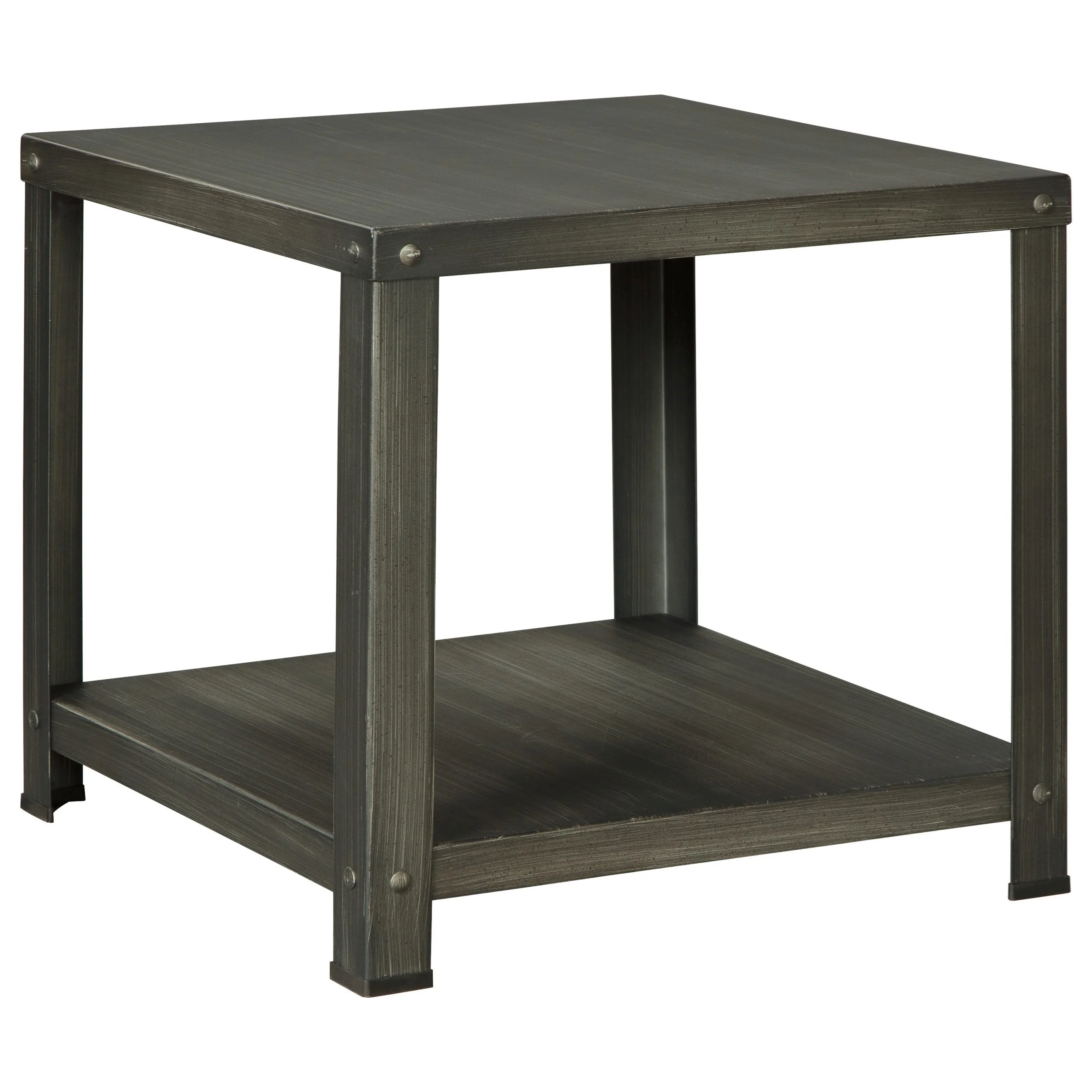 metal side table square