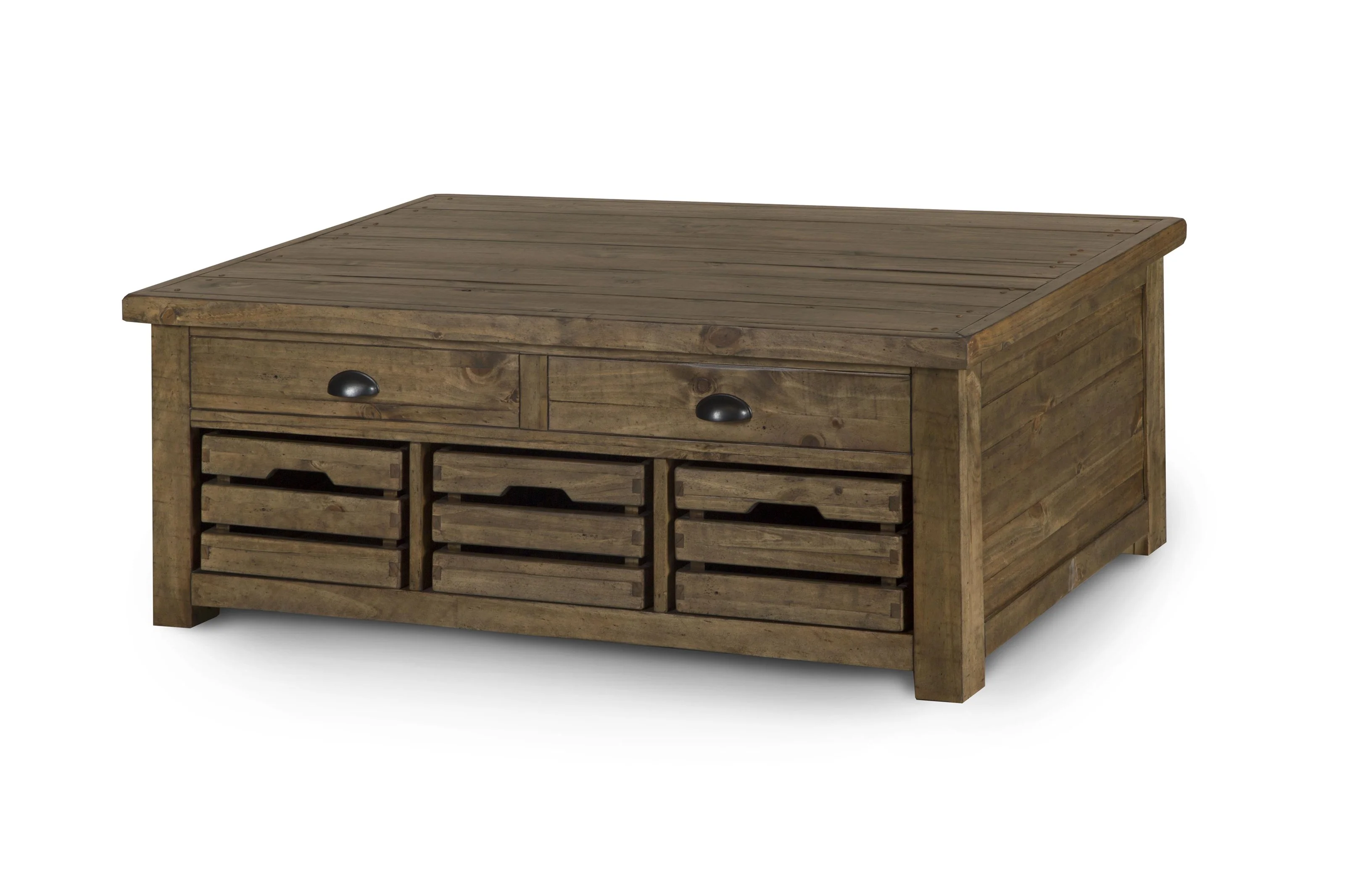 Magnussen Home Stratton T4481-50 5 Drawer Rectangular Lift Top Cocktail ...