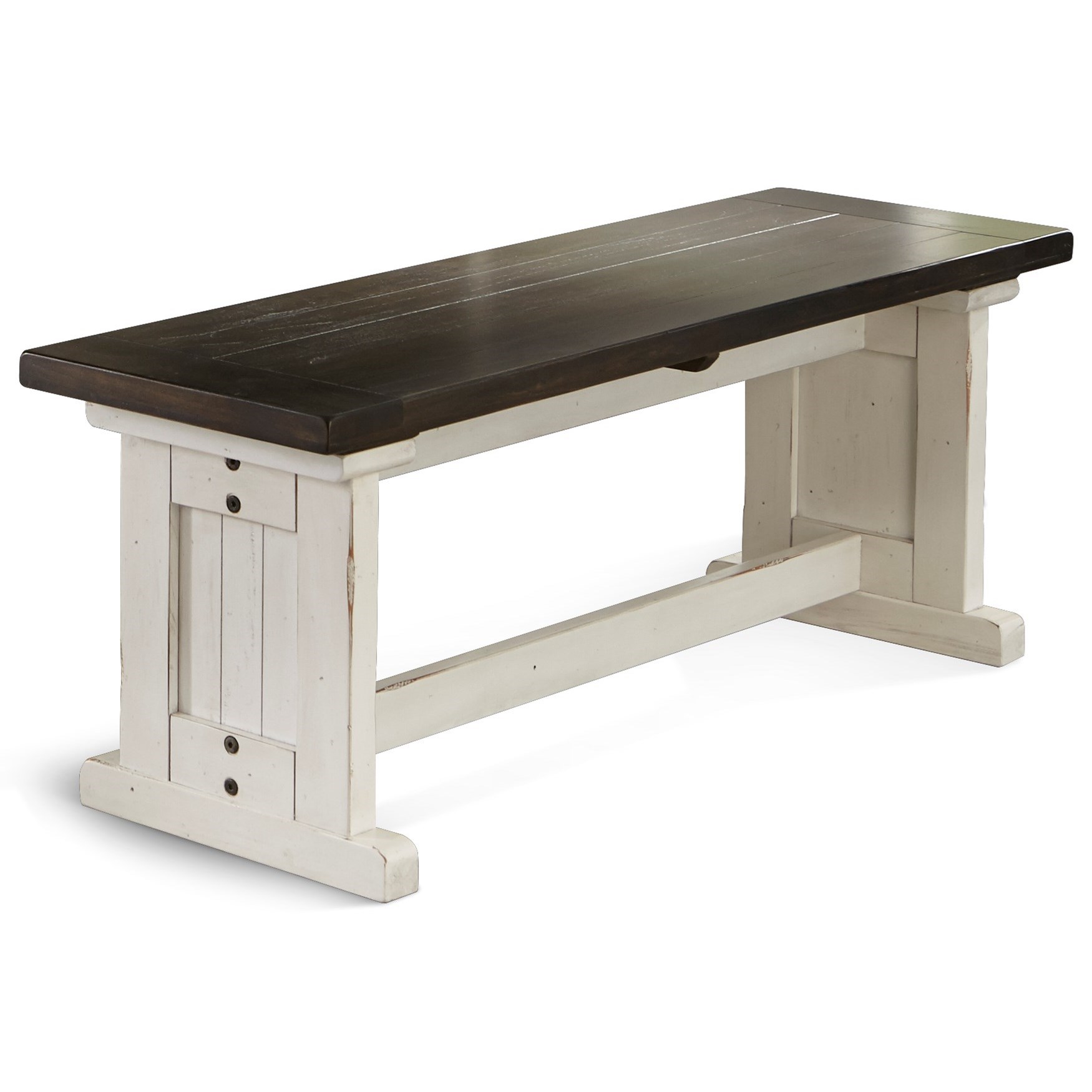 Sunny Designs Carriage House Side Bench | Conlin's Furniture | Dining ...