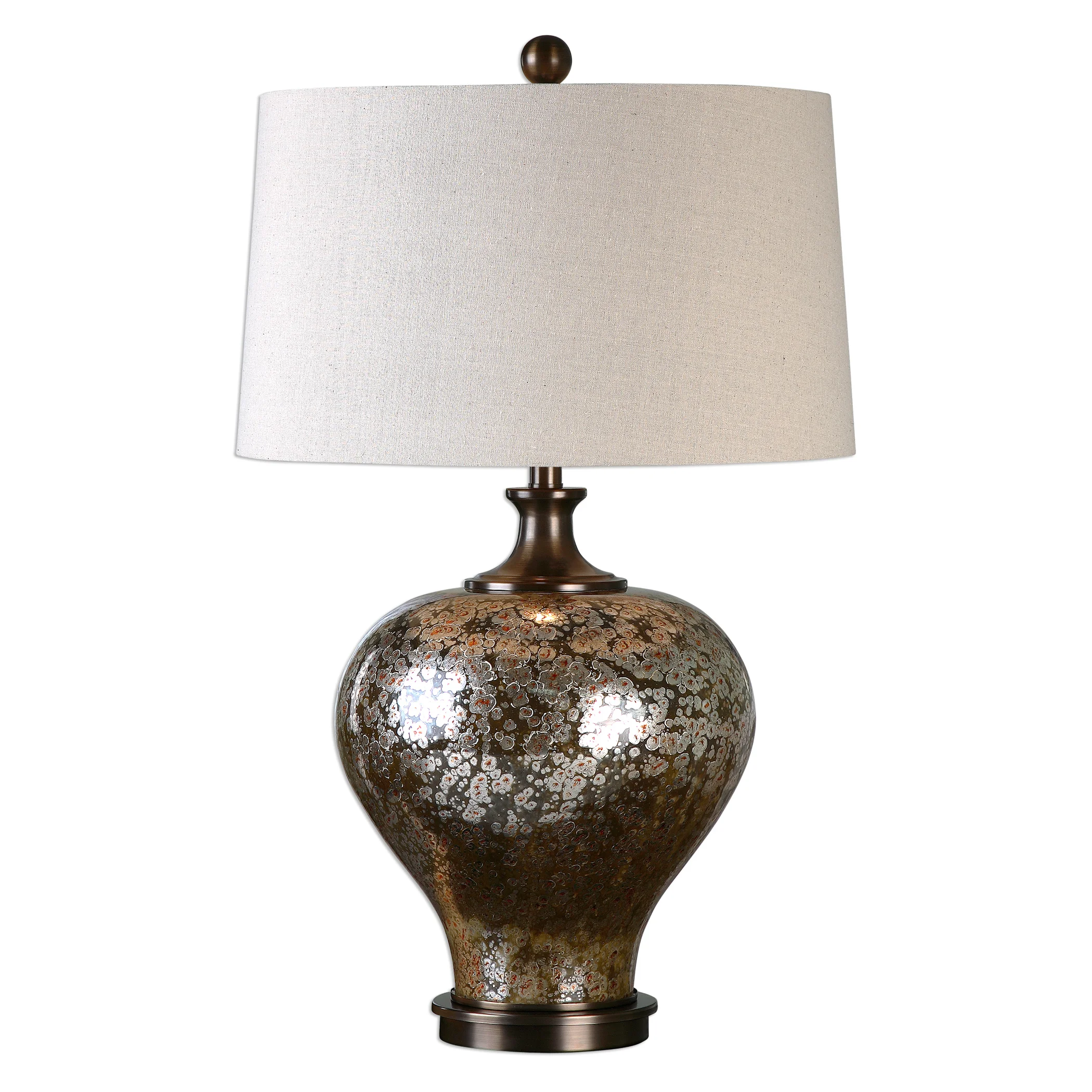 Ultimate Accents Table Lamps 27154-1 Liro Mercury Glass Table Lamp ...