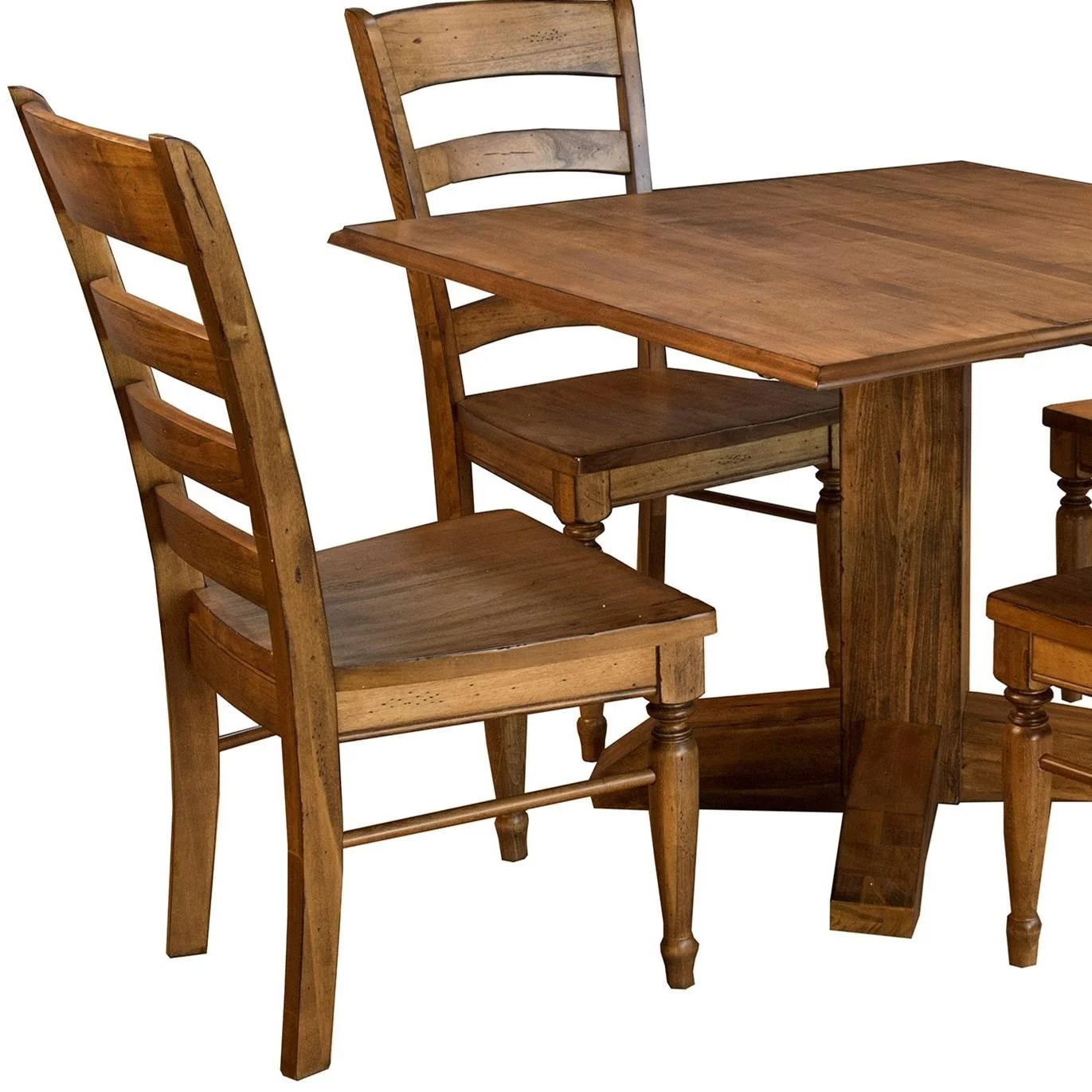 AAmerica Bennett BENSQ255K Ladderback Dining Side Chair | Conlin's ...