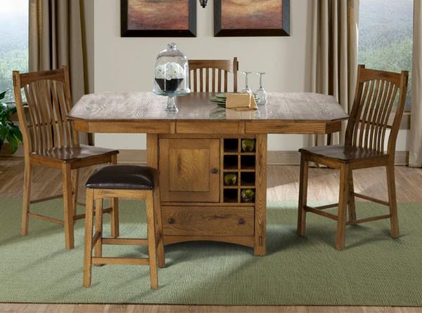 Kitchen Table With Wine Storage – Things In The Kitchen
