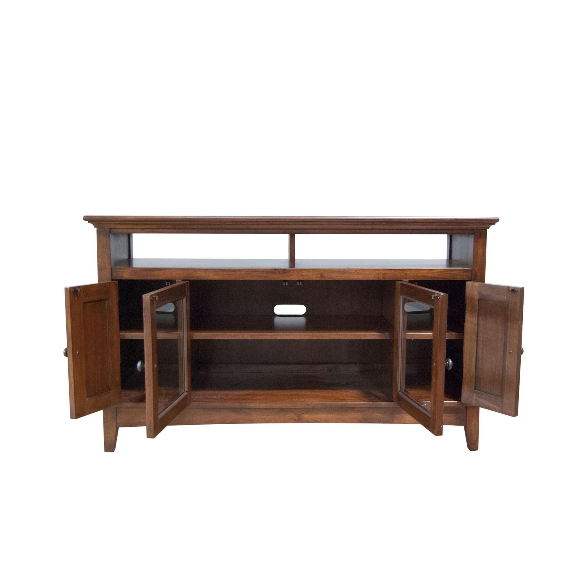 AAmerica Westlake WSLCB7540 52 Inch Wide TV Console with Door Cabinets ...