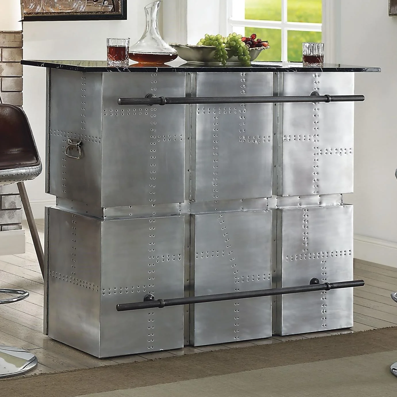 Acme Furniture Brancaster 70450KIT Bar Table | Del Sol Furniture | Bar ...