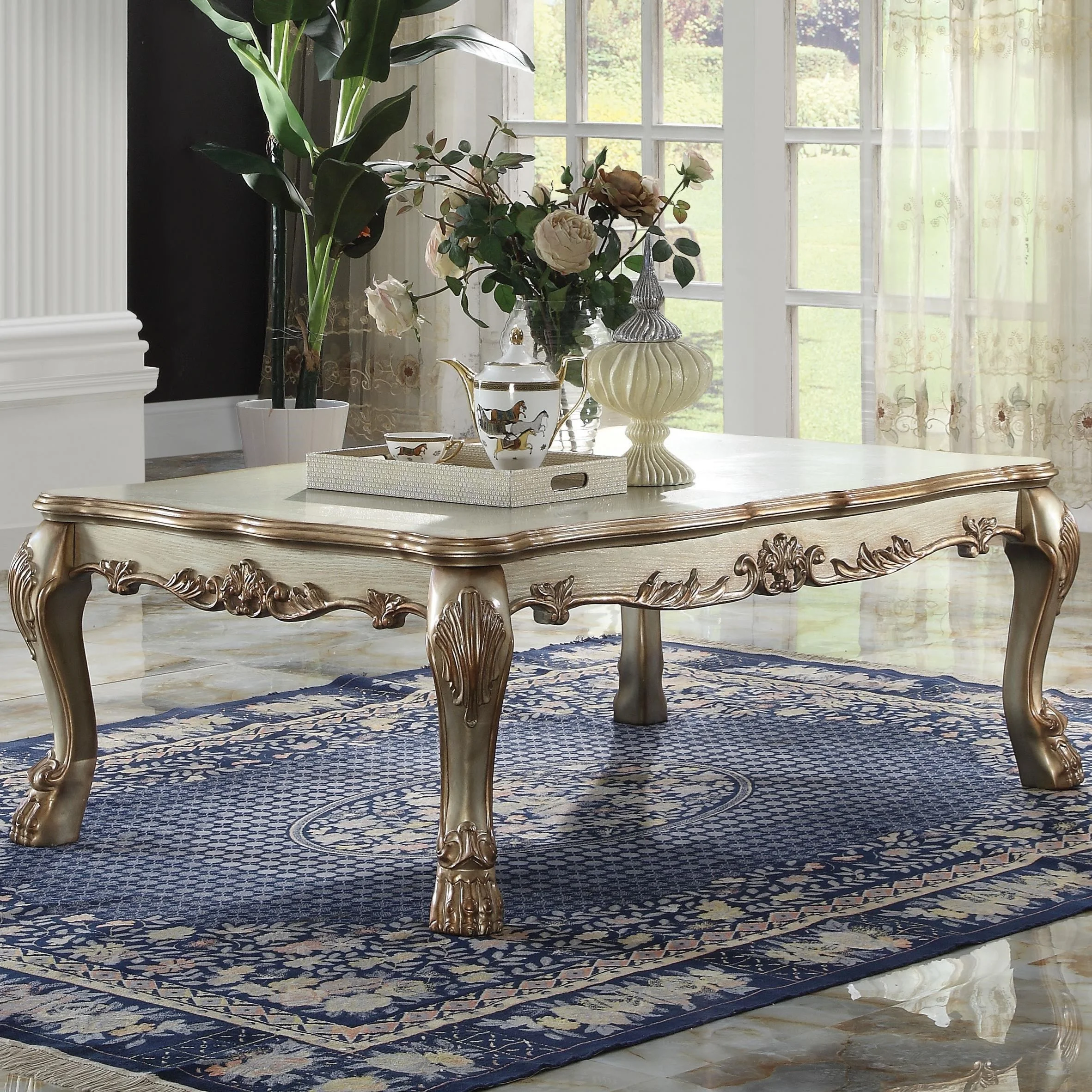 Acme Furniture Dresden II 83160 Rectangular Cocktail Table | Carolina ...