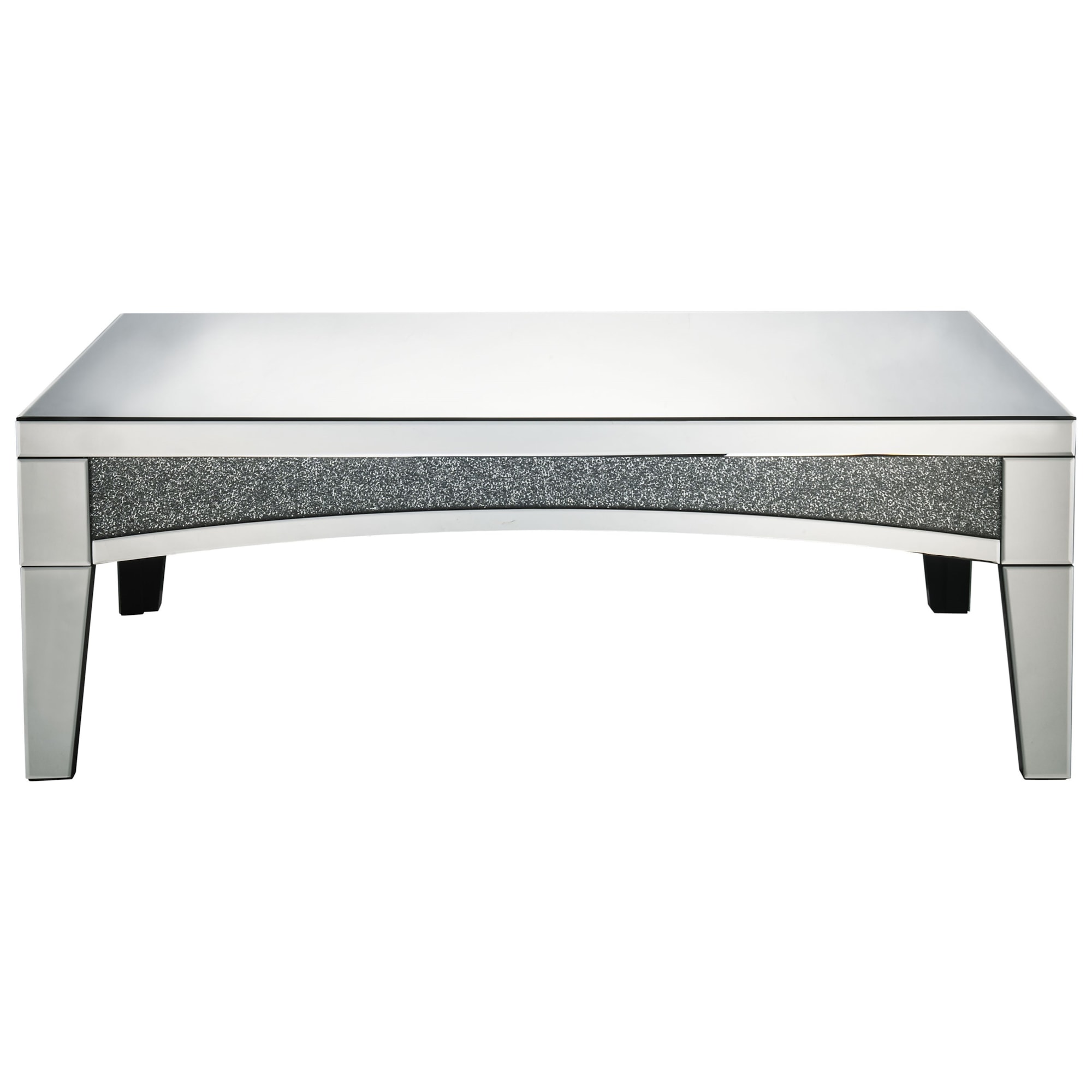 Acme Furniture Nowles 84675 Glam Mirrored Coffee Table | Del Sol ...