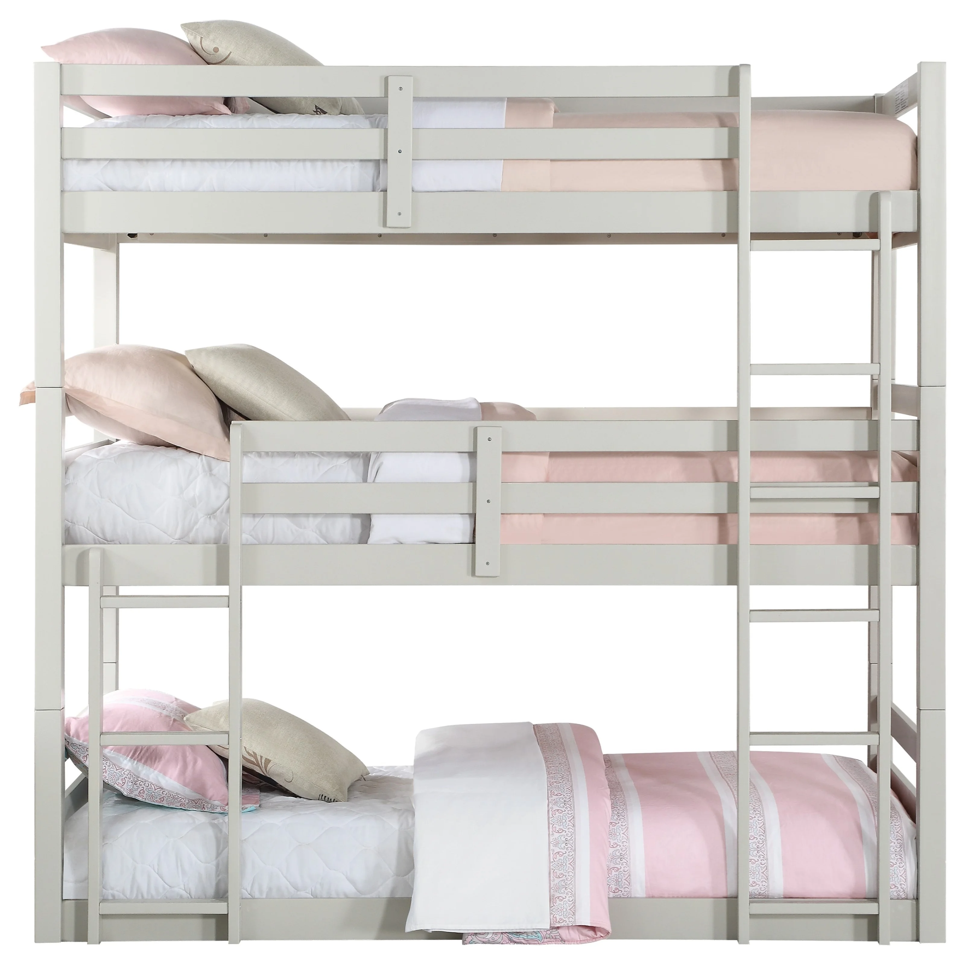 Acme Furniture Ronnie 37420 Bunk Bed - Triple Twin | A1 Furniture & Mattress | Bunk Beds