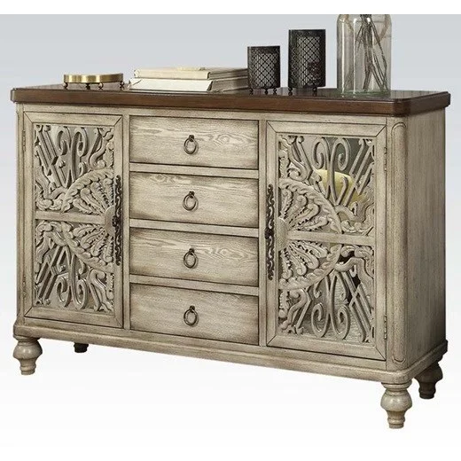 Acme Furniture Vermont 90288 Relaxed Vintage Console Table with ...